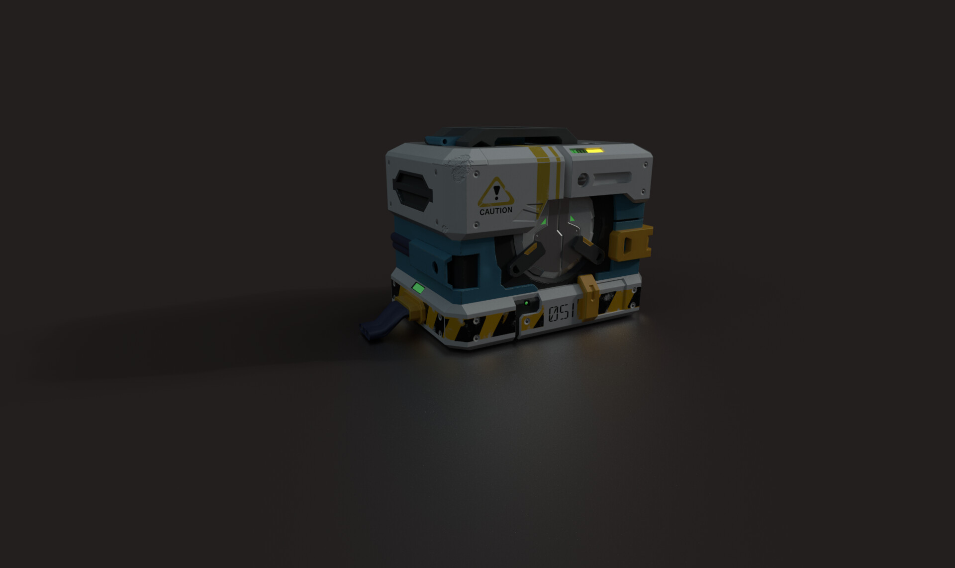 ArtStation - Sci-fi chest