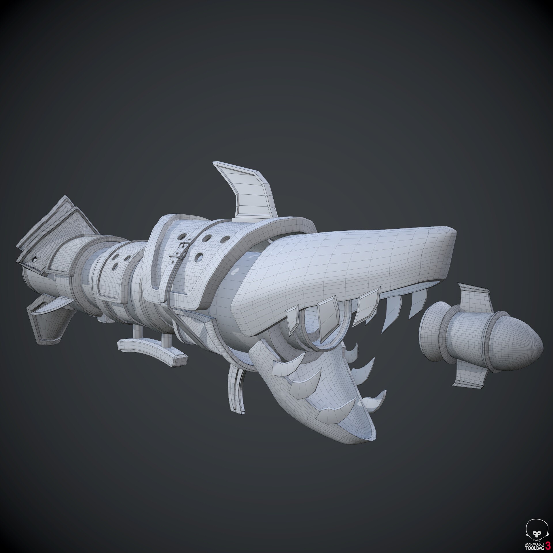 ArtStation - Fish Bones WIP
