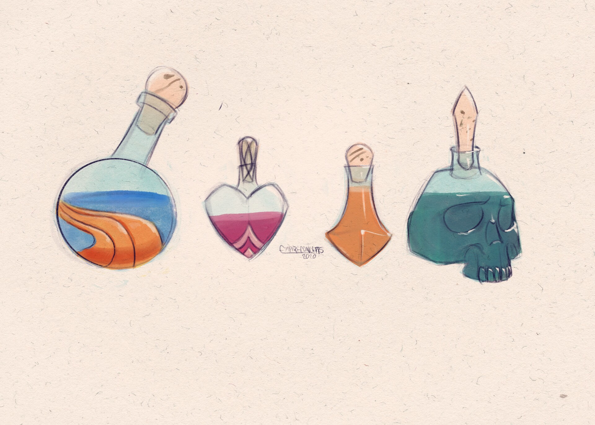 ArtStation - Potions v2