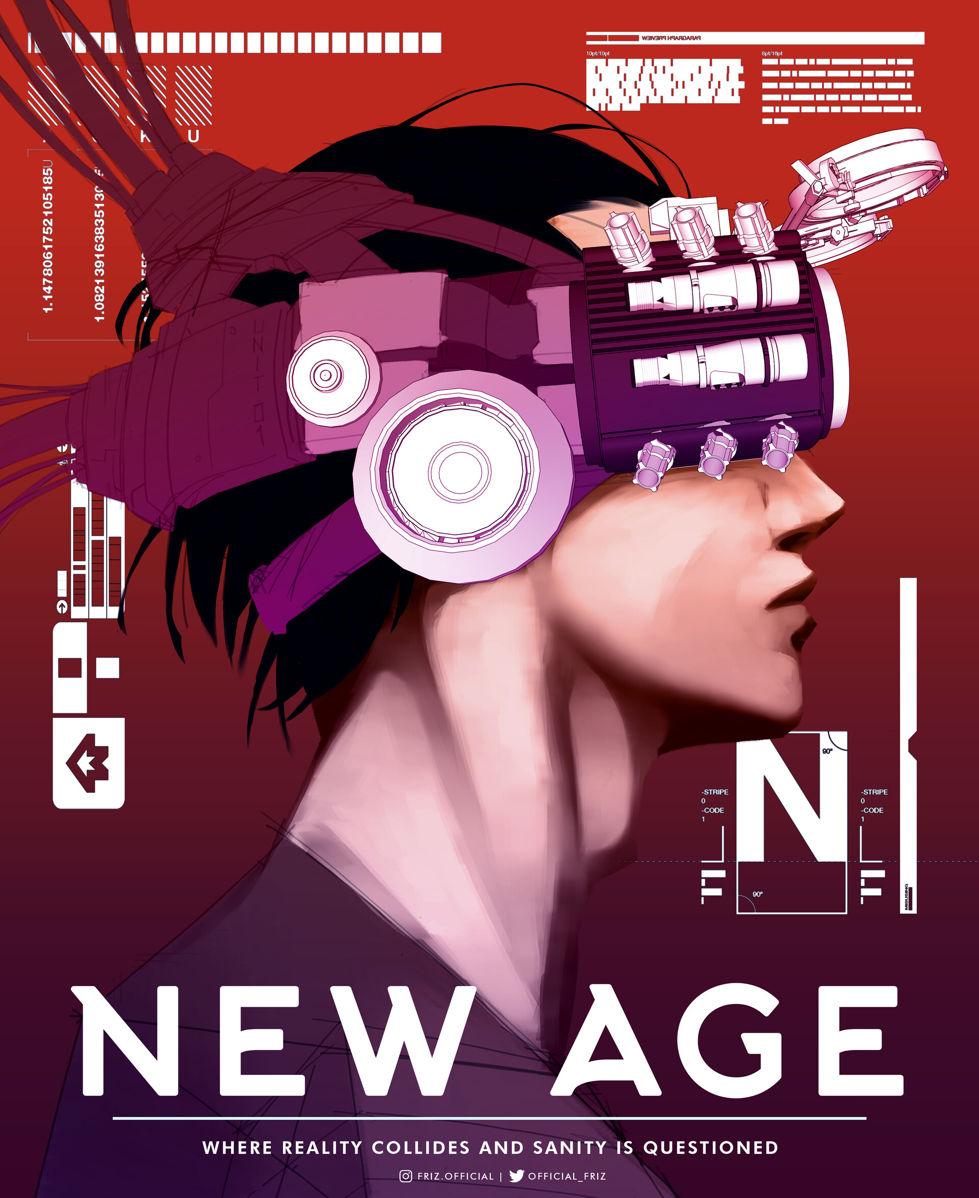 ArtStation - Scifi Visor Concept