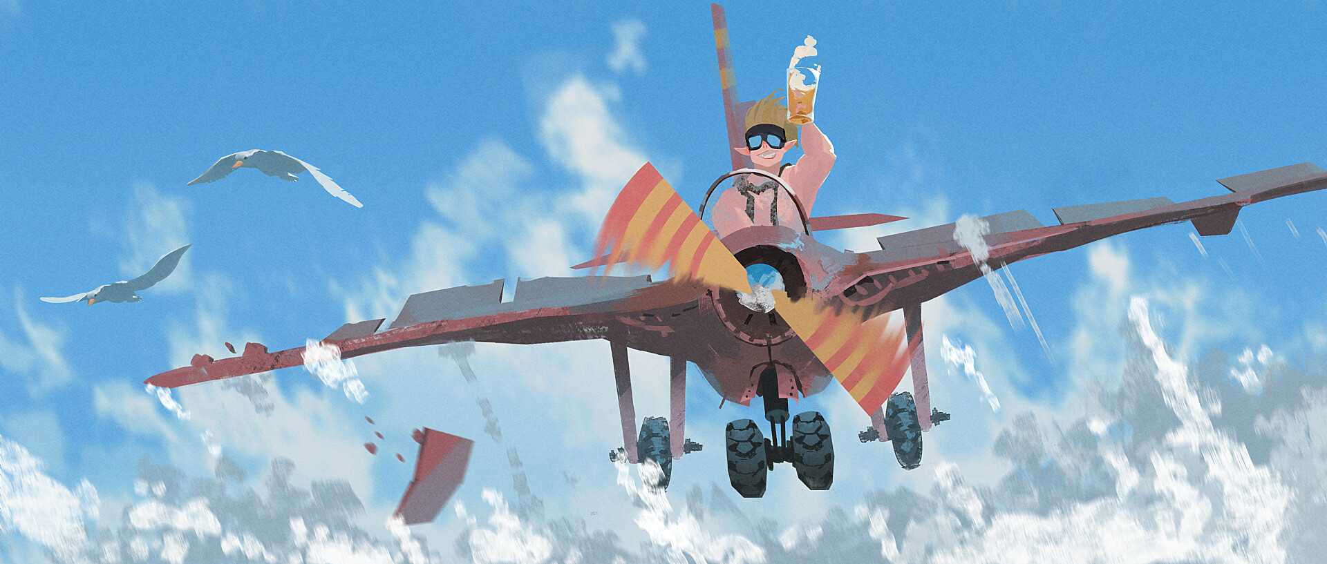 ArtStation - Crazy flight