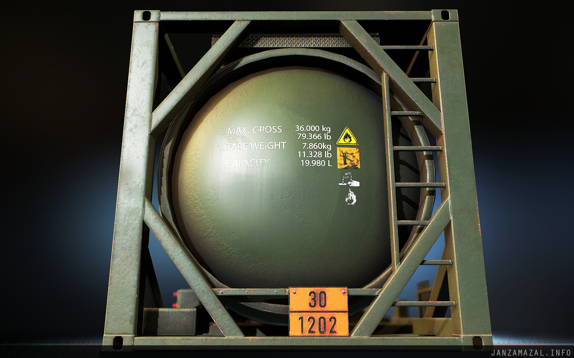 Jan Zamazal - Military Tank Container