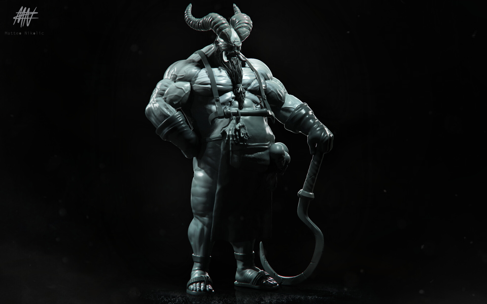 ArtStation - Diablo III - The Butcher (Fanart), Matteo Nikolic