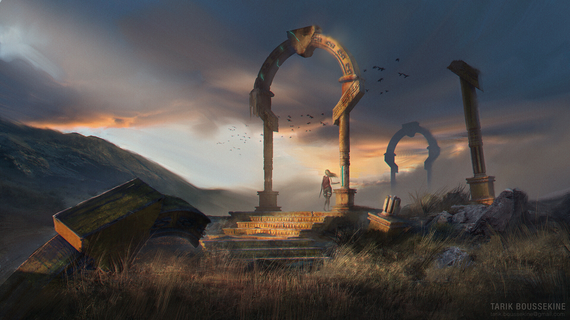 ArtStation - Lost Arch - Environment practice