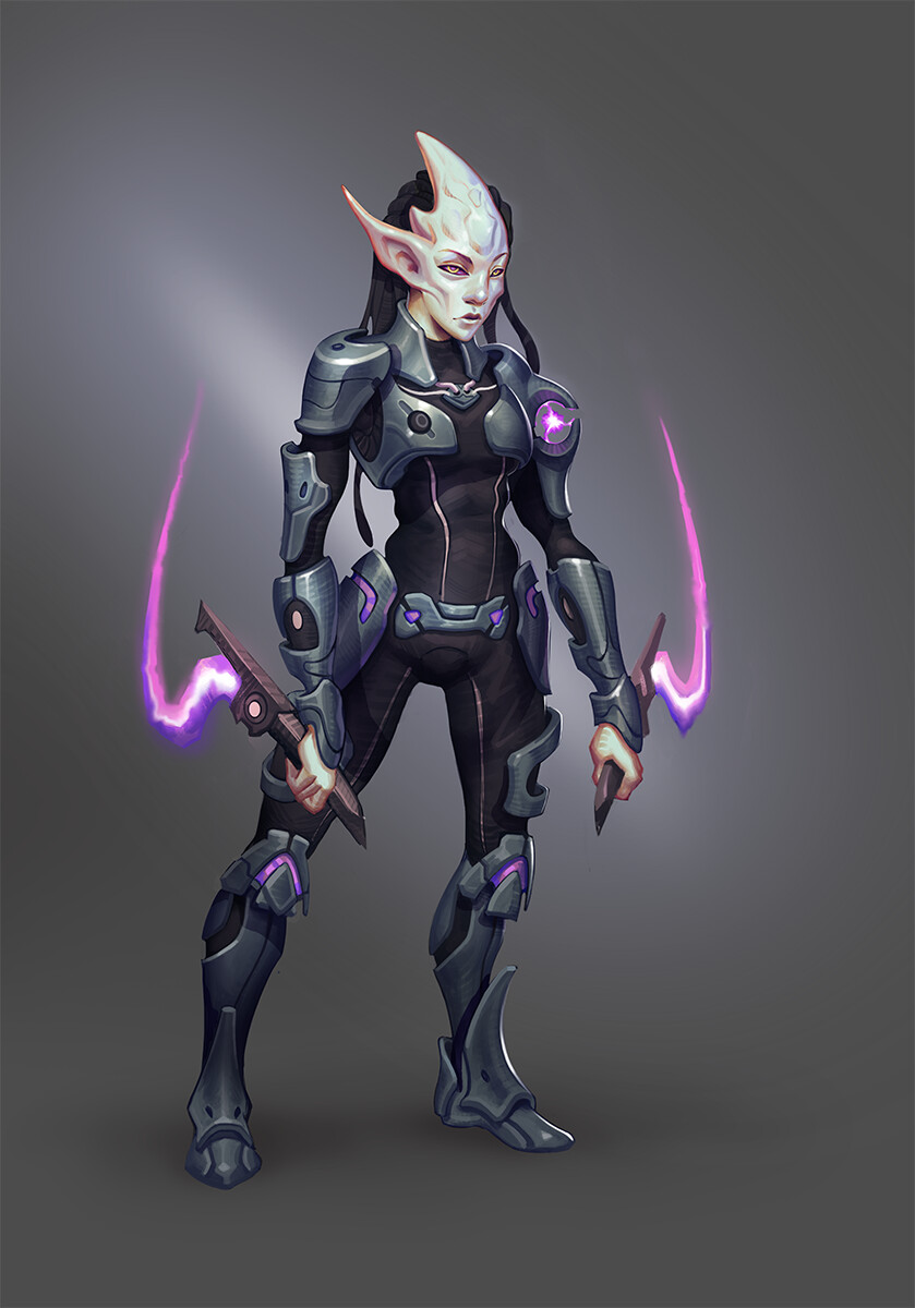 ArtStation - Space elf