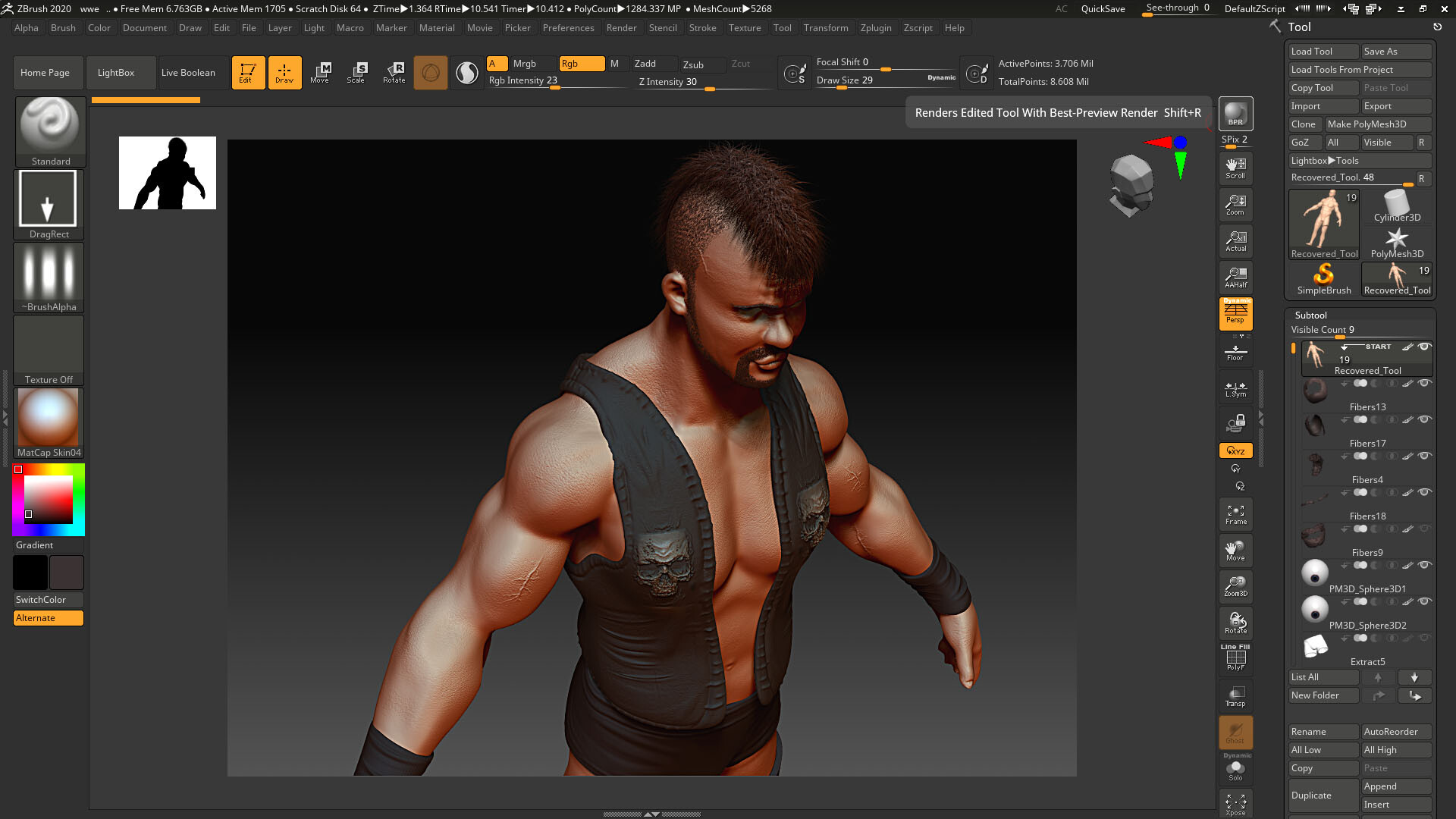 ArtStation - HUMAN CHARACTER MODELLING