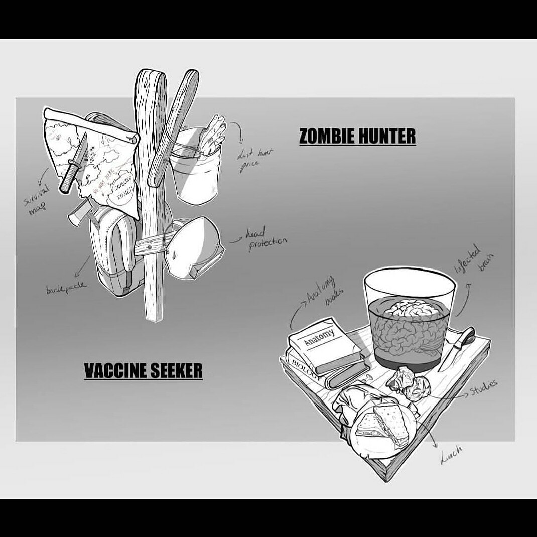 ArtStation - Zombie Props