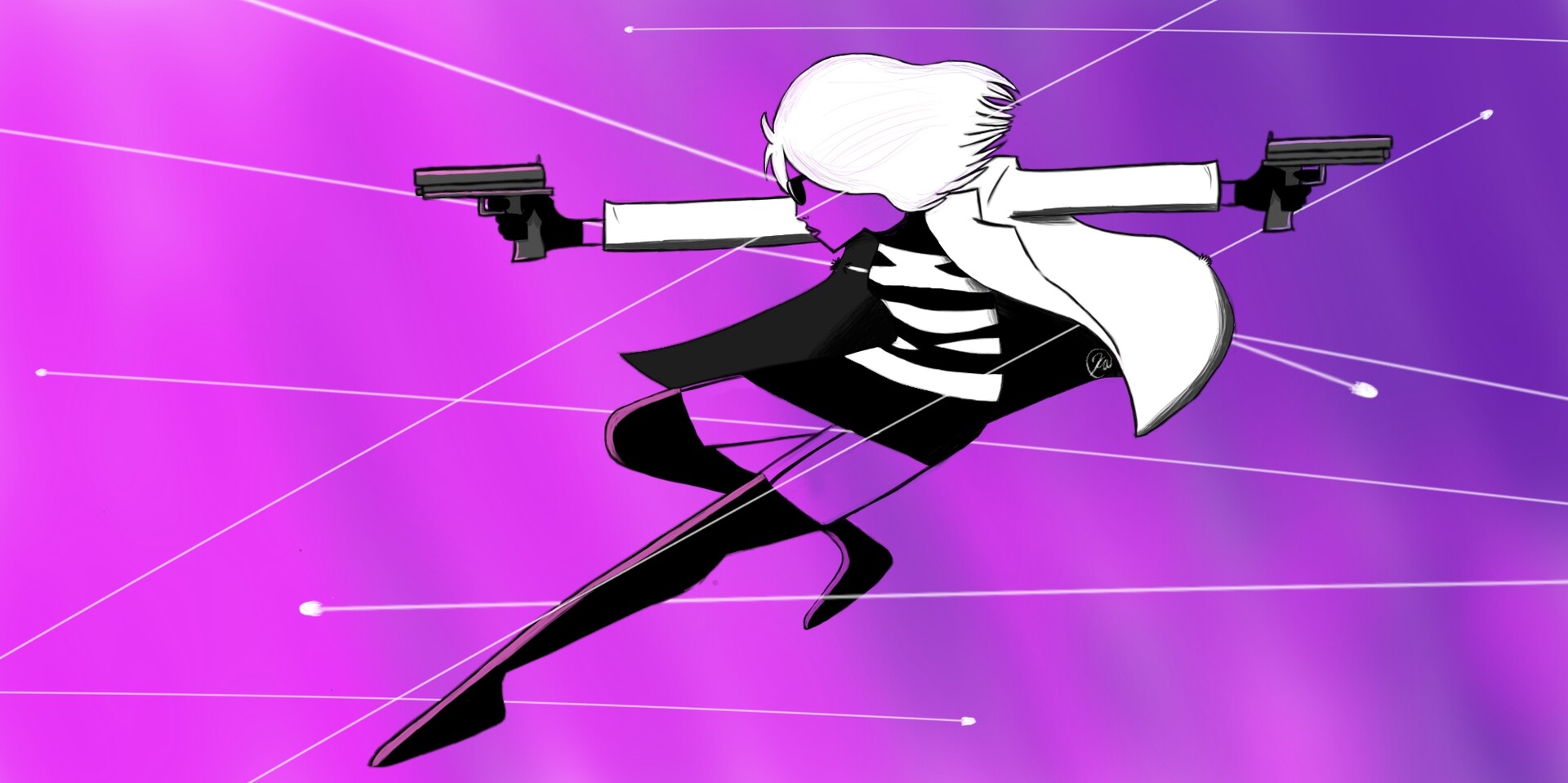 ArtStation - Dancing though Bullets