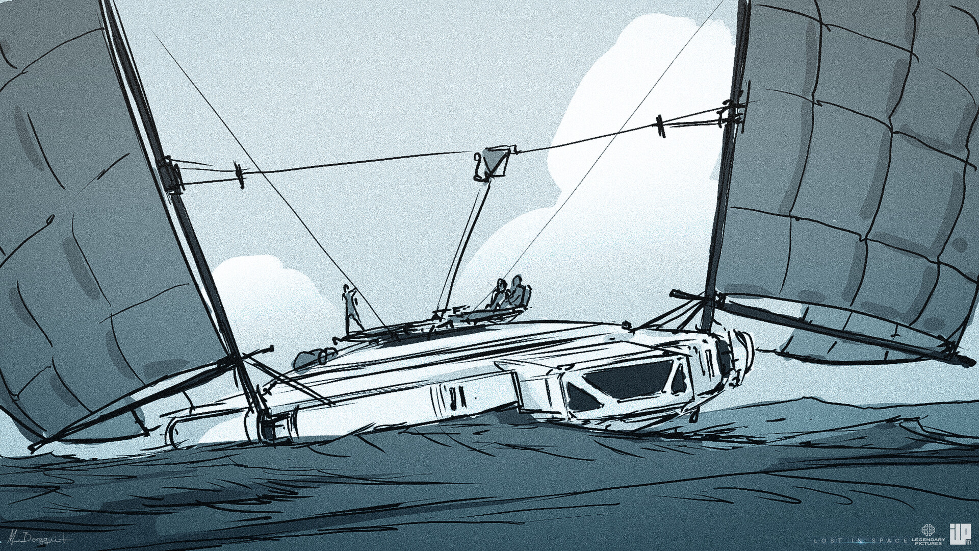 Martin Bergquist - Lost in Space s2 - The water planet