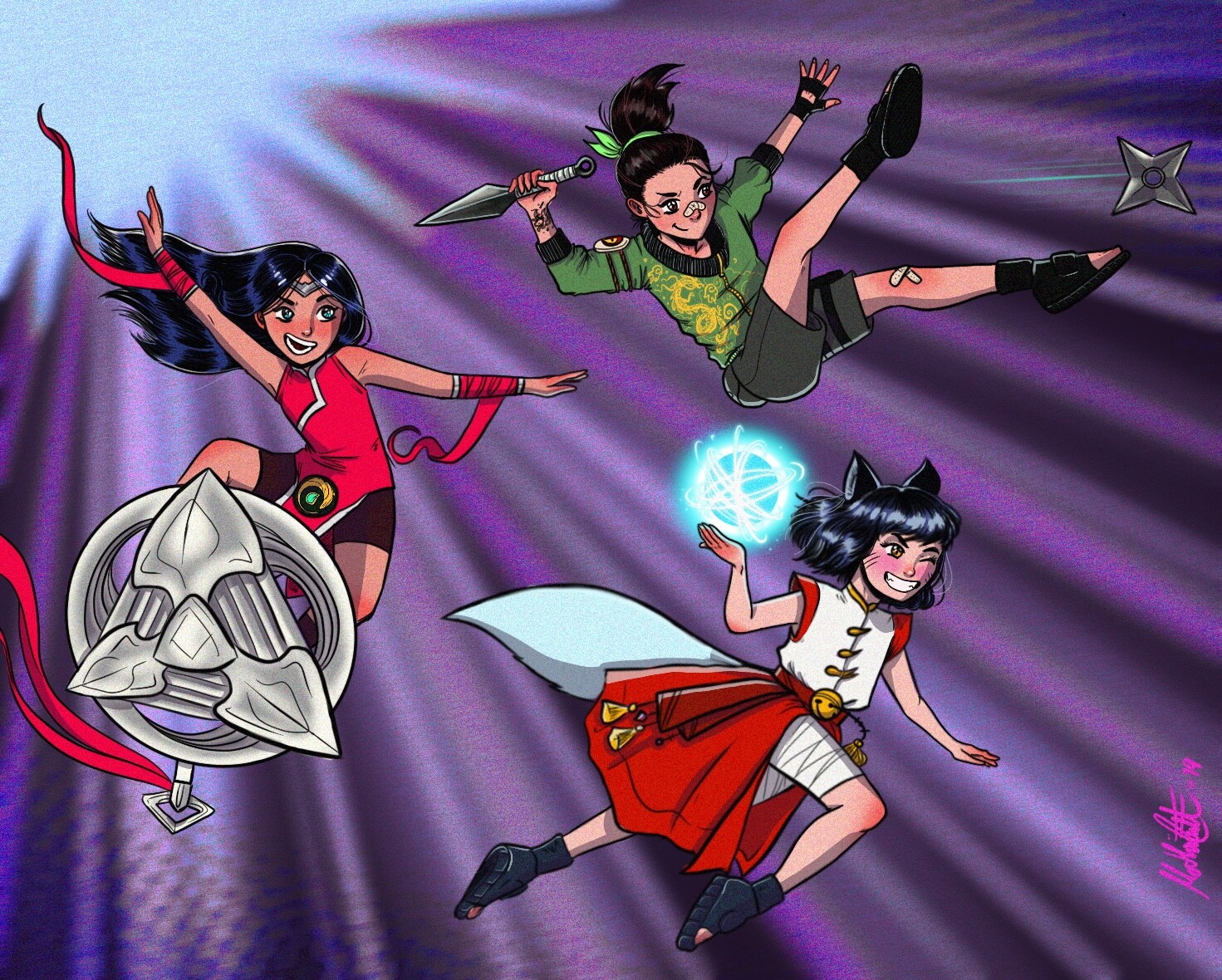 ArtStation - Ionian kids meets Naruto