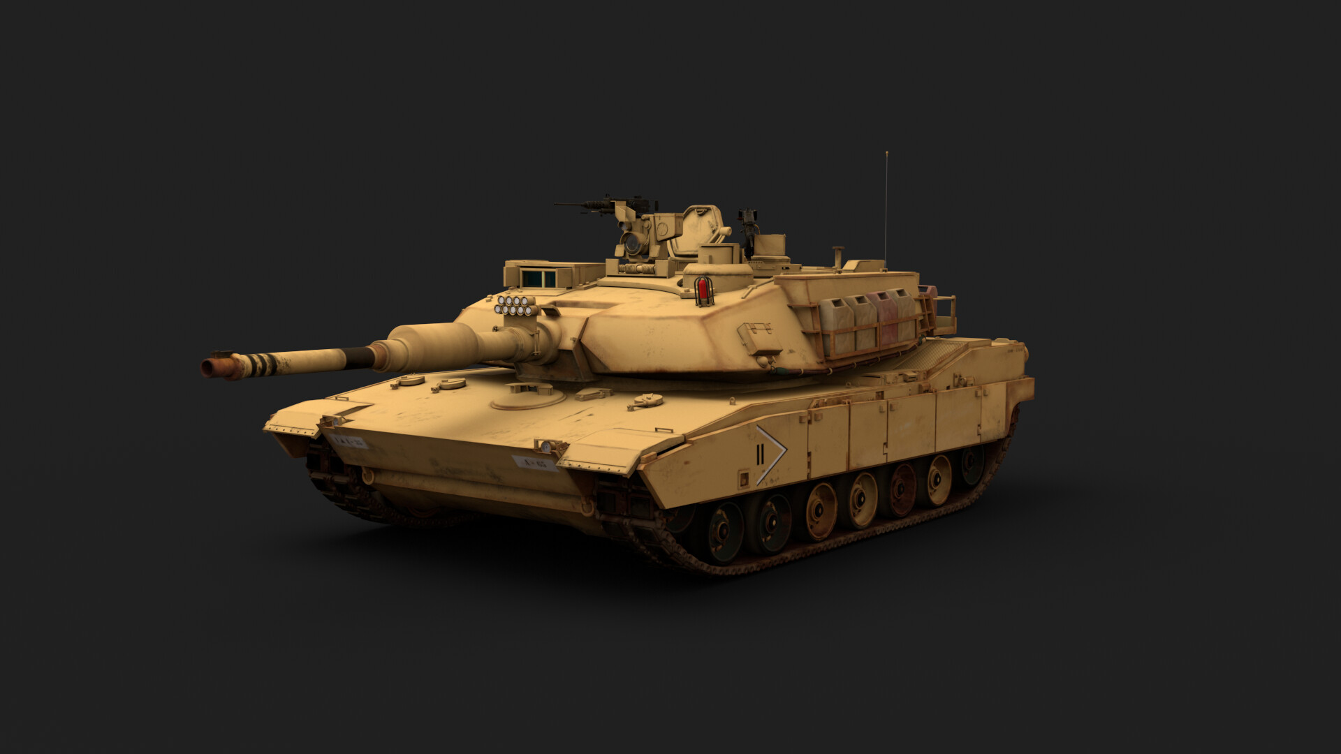 ArtStation - Abrams Tank