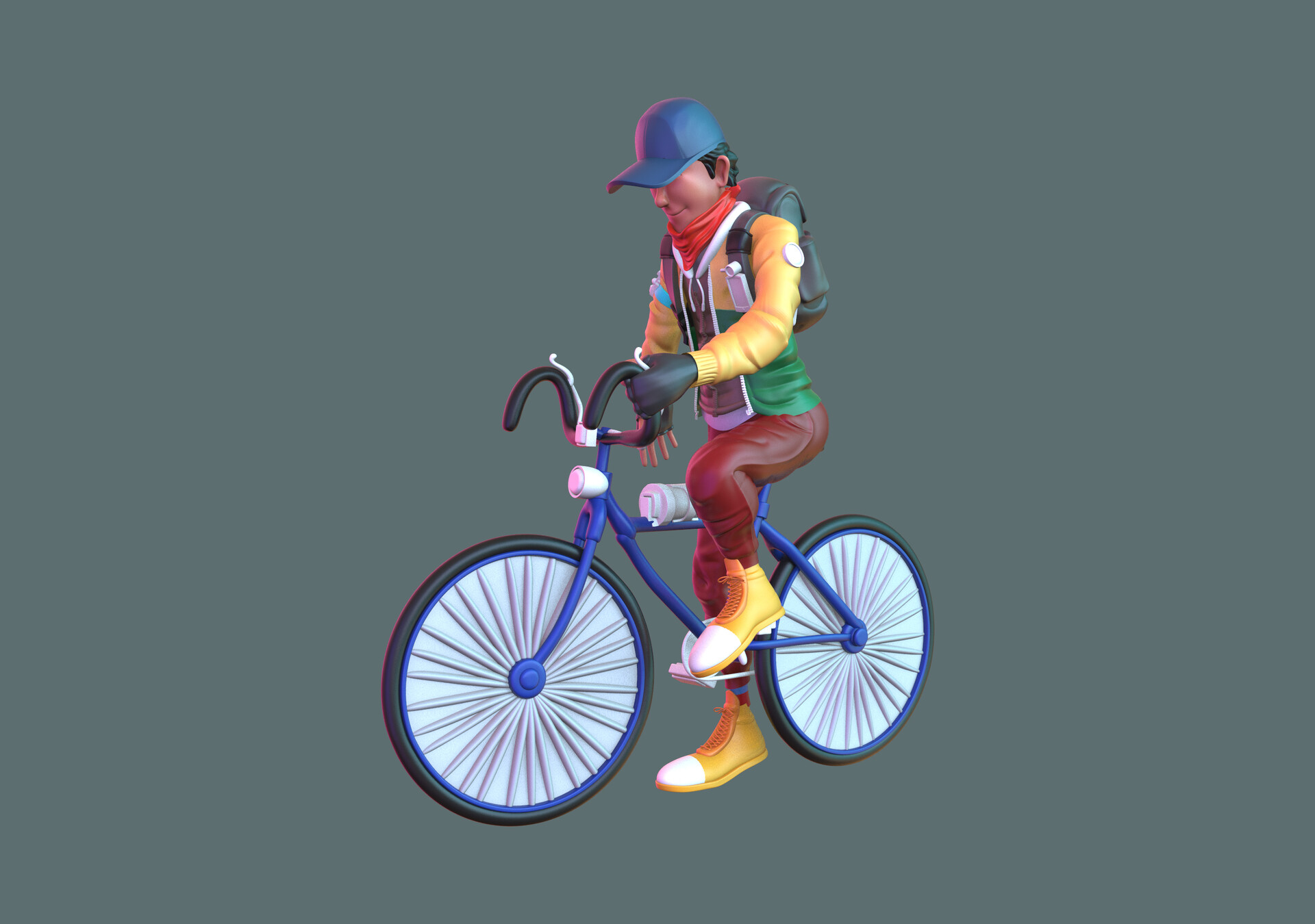 ArtStation - Rider character model