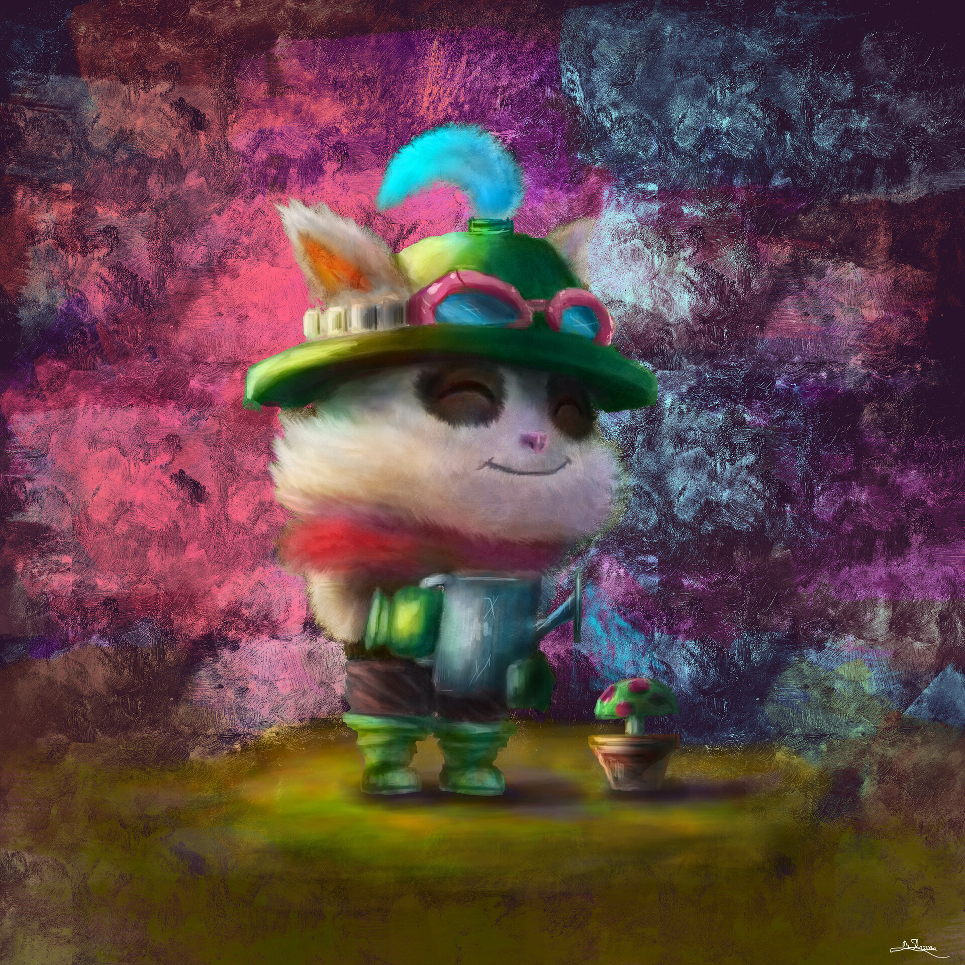 ArtStation - Captain Teemo