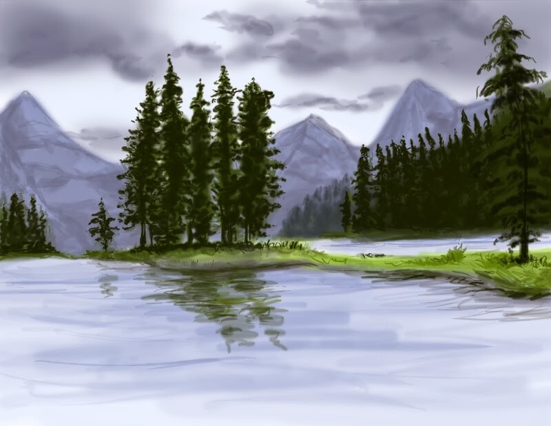 ArtStation - land scape