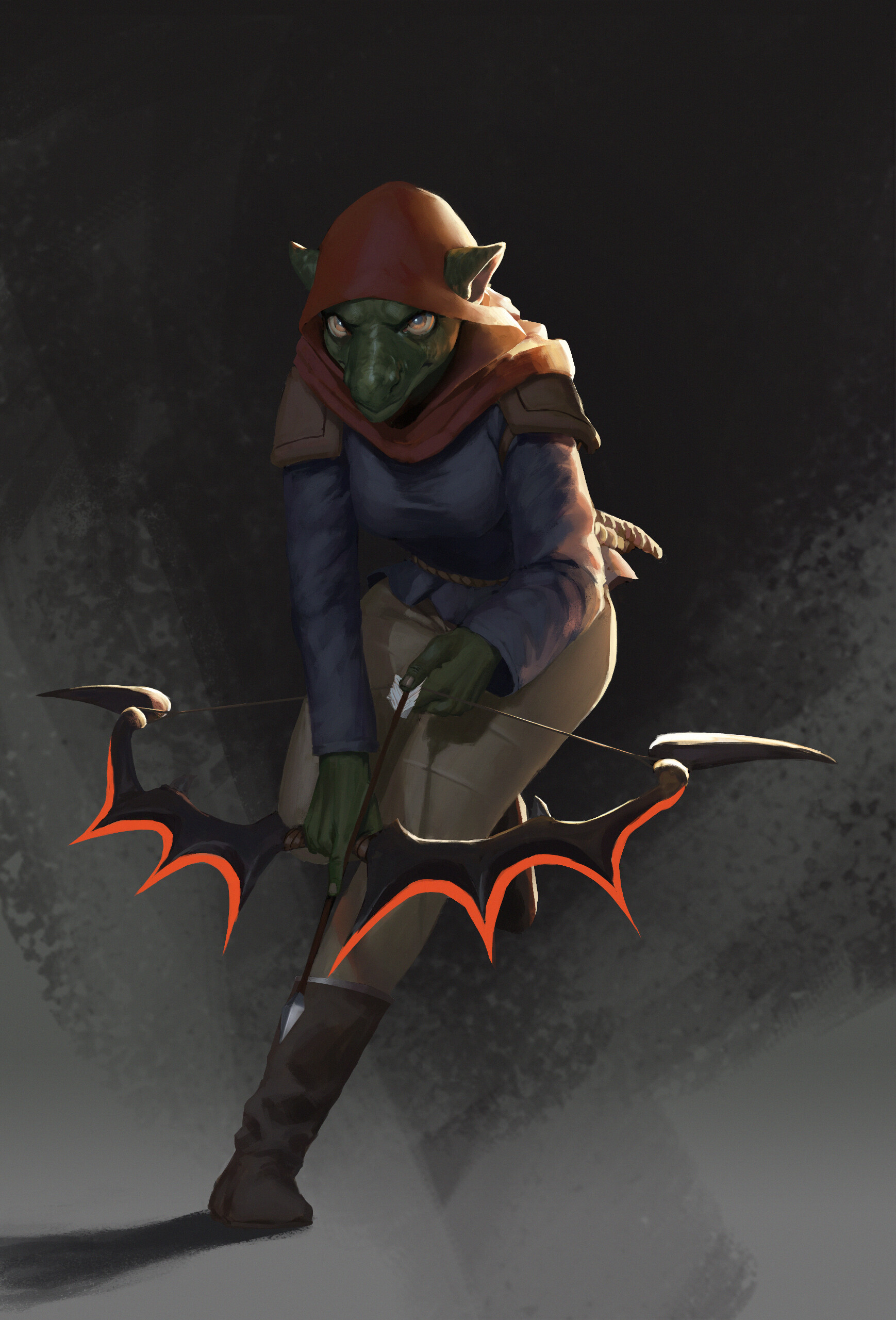 ArtStation - Kobold-archer, idk, Islam Kurbanov