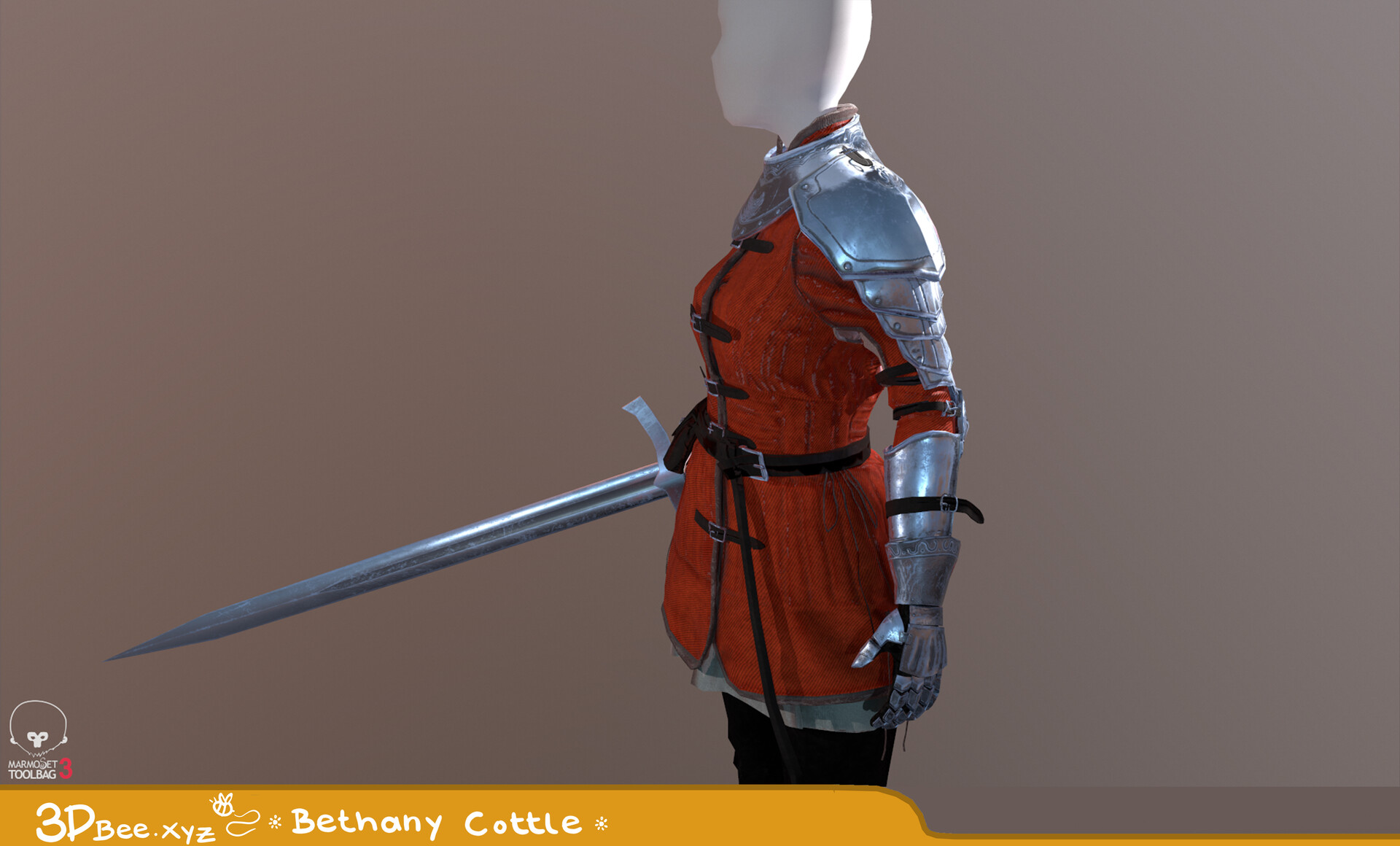 ArtStation - Knight Costume Study