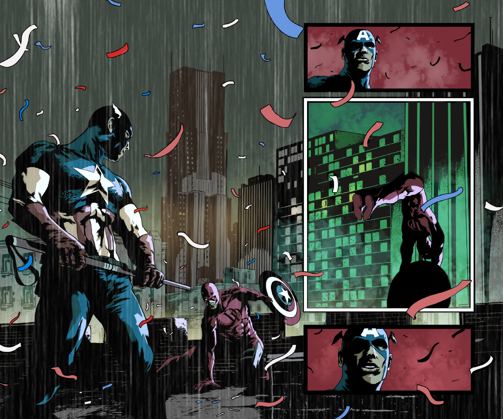 Jimmy Greenhalgh - Daredevil VS Captain America