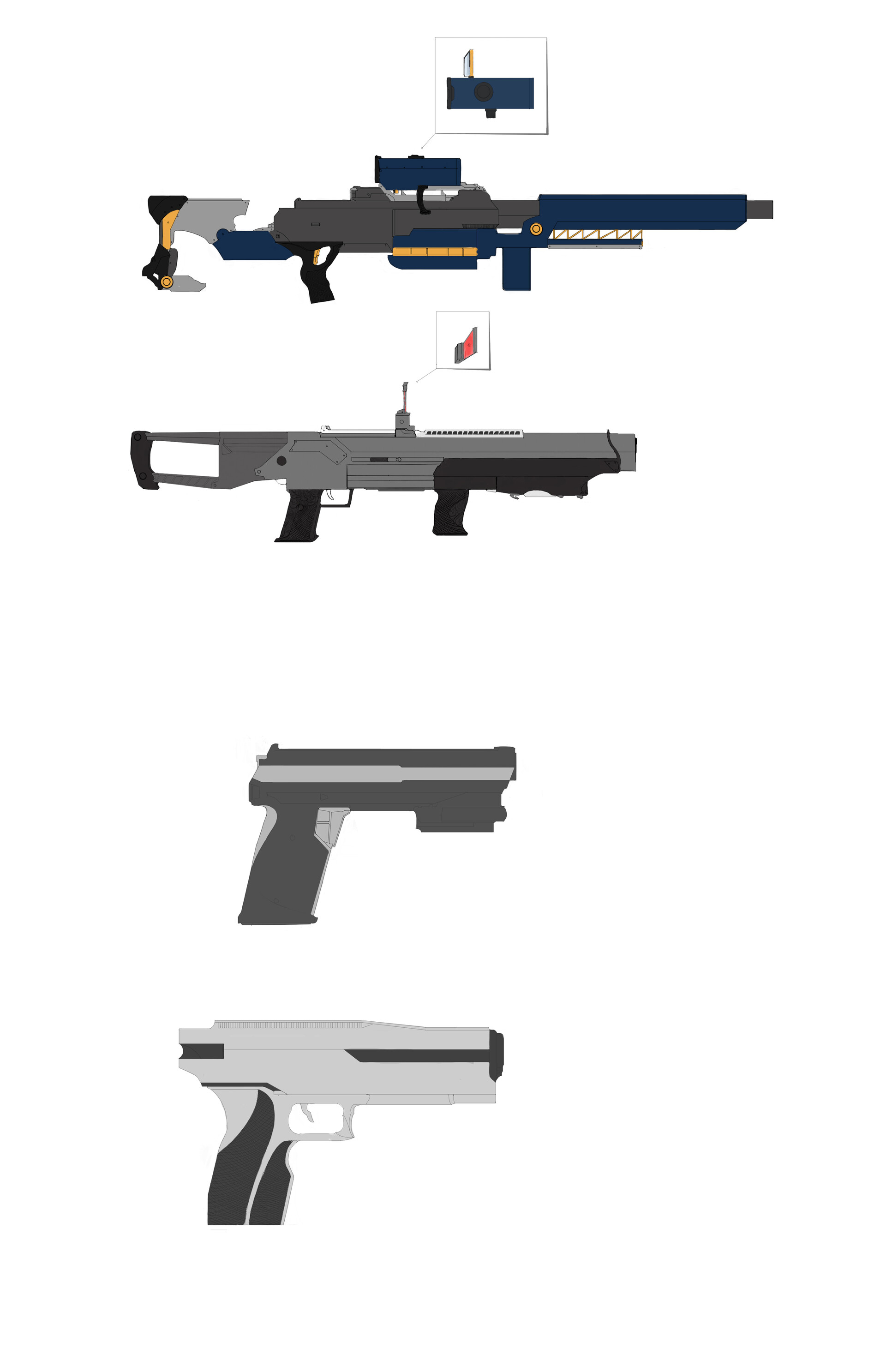 ArtStation - weapon concepts