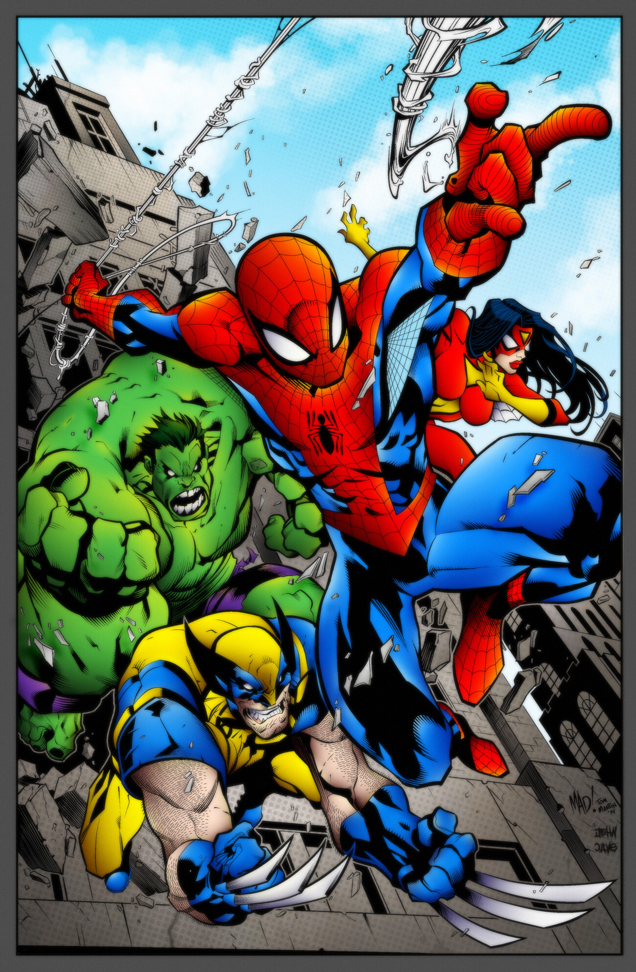 ArtStation - Marvel Comics - Colorist Work