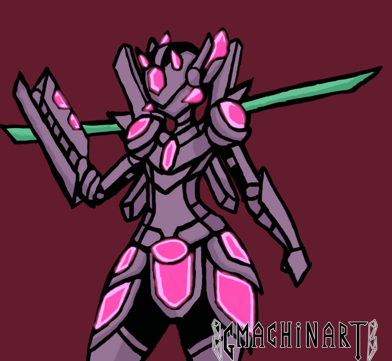 ArtStation - Neon Flying Shooter