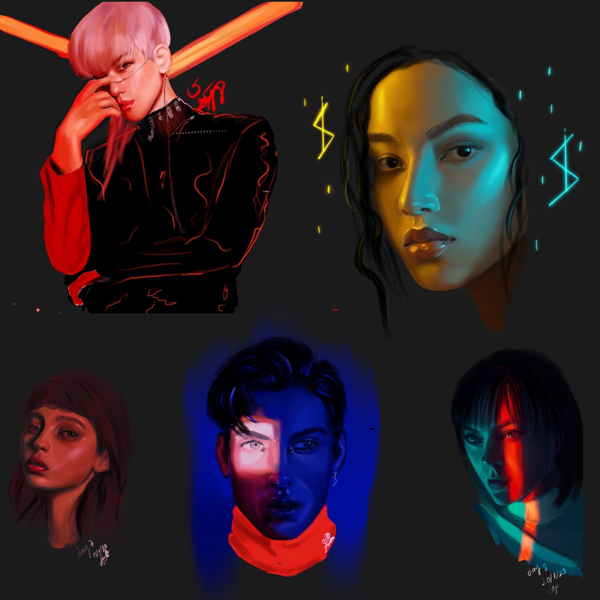 ArtStation - Light studies