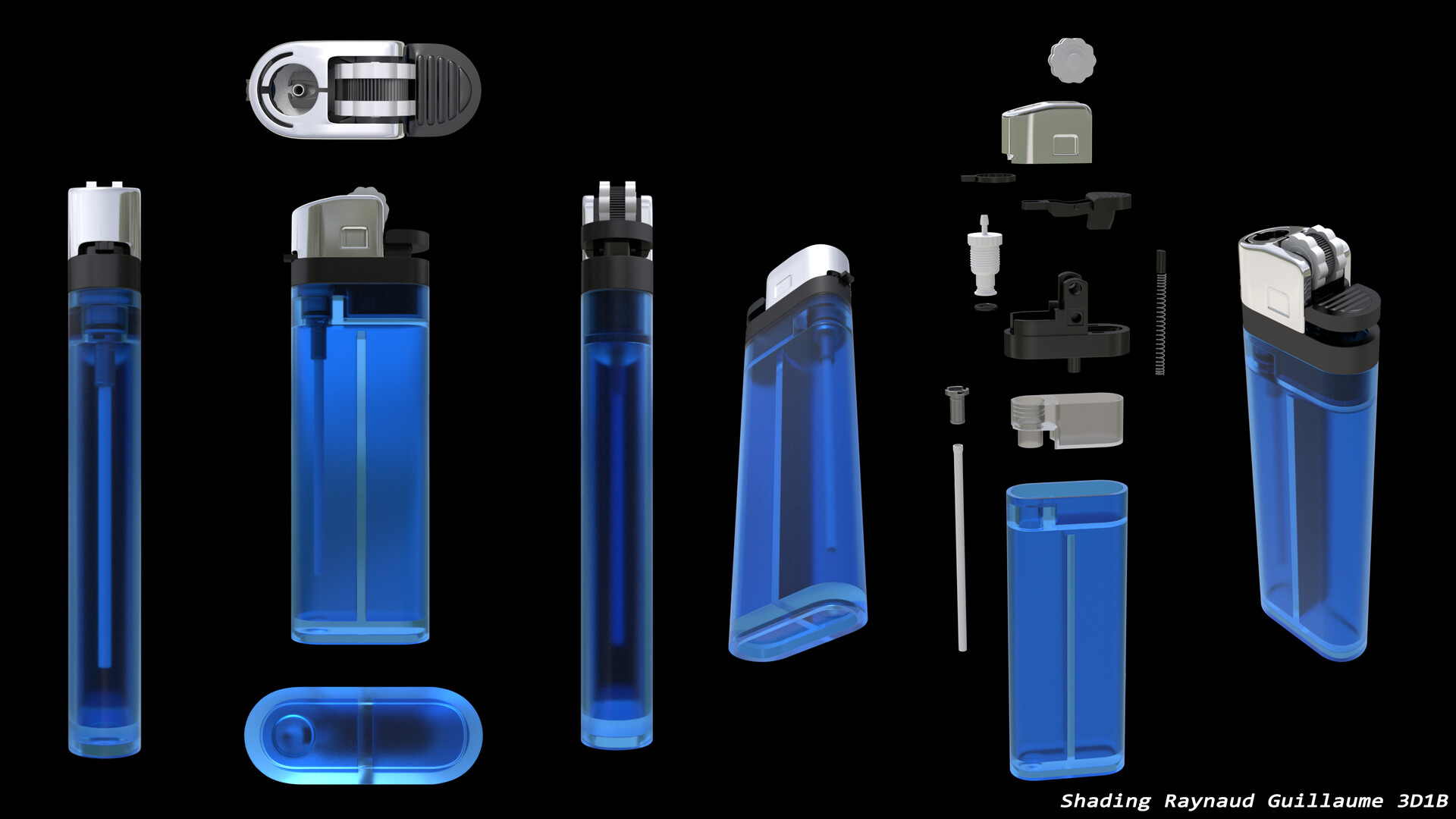 ArtStation - Lighter props