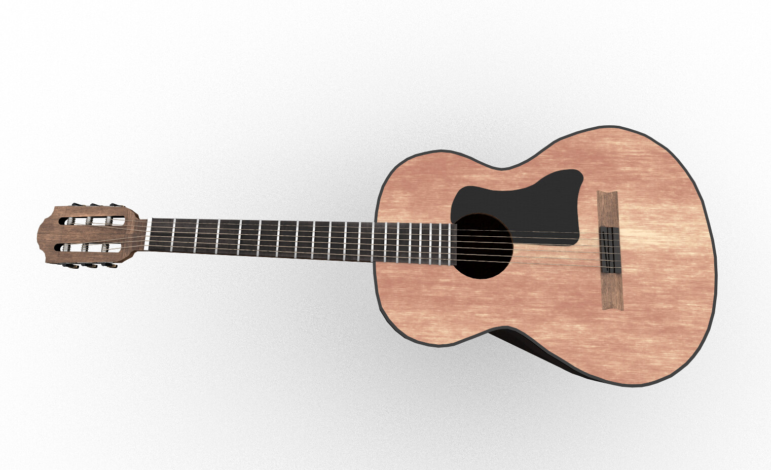 ArtStation - 3D Acoustic Guitar
