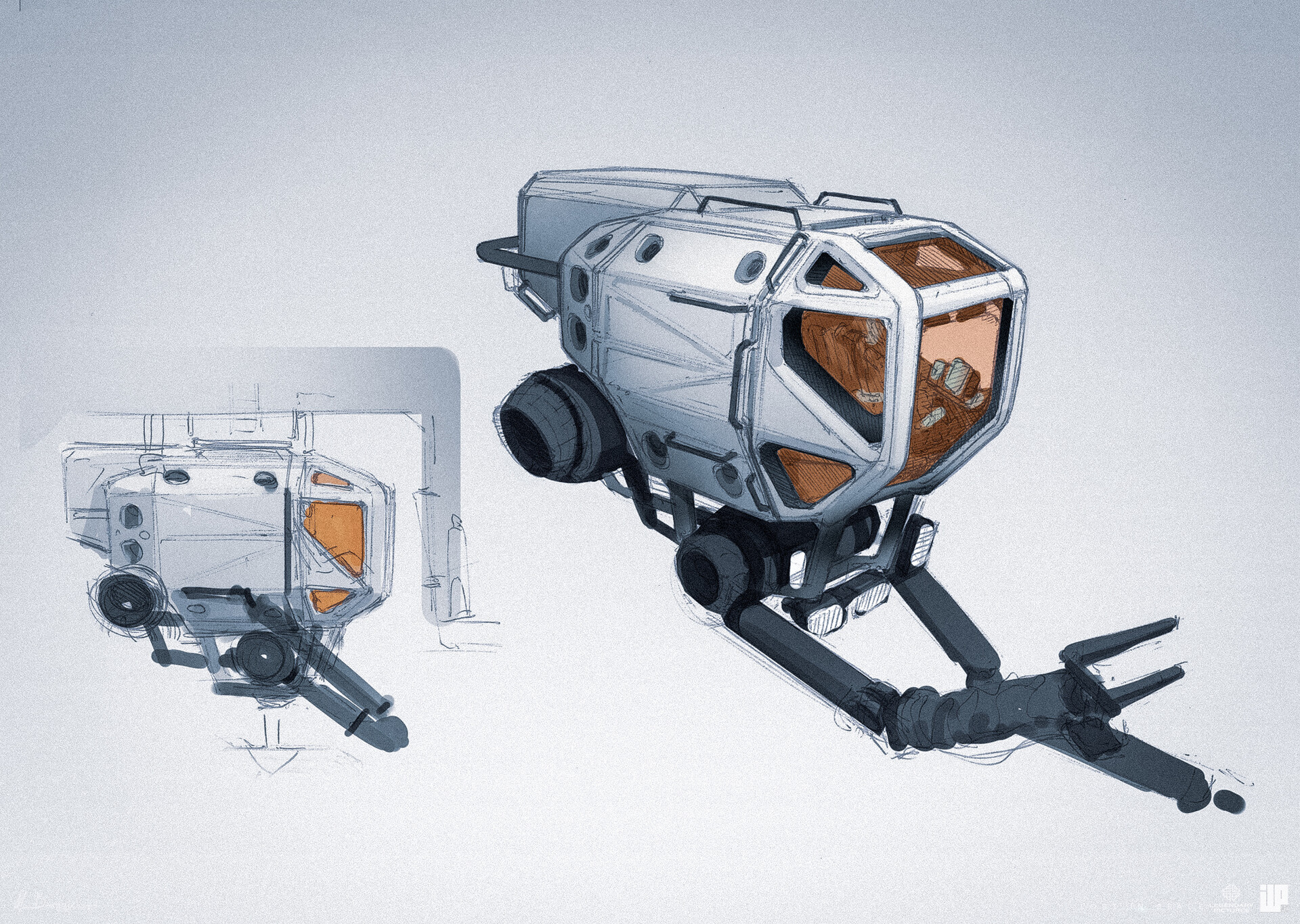 Martin Bergquist - Lost in Space s2 - The repair pod