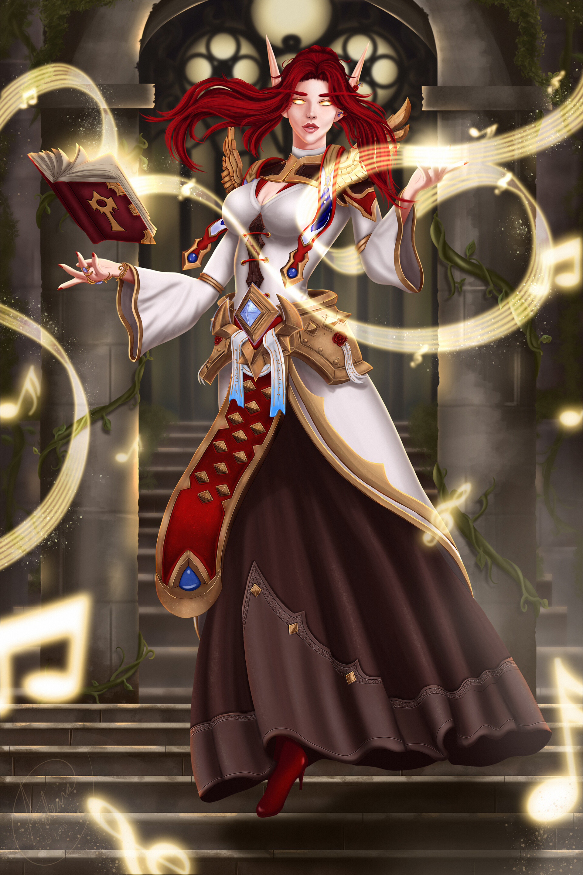 ArtStation - Divine Hymn of the High Priest