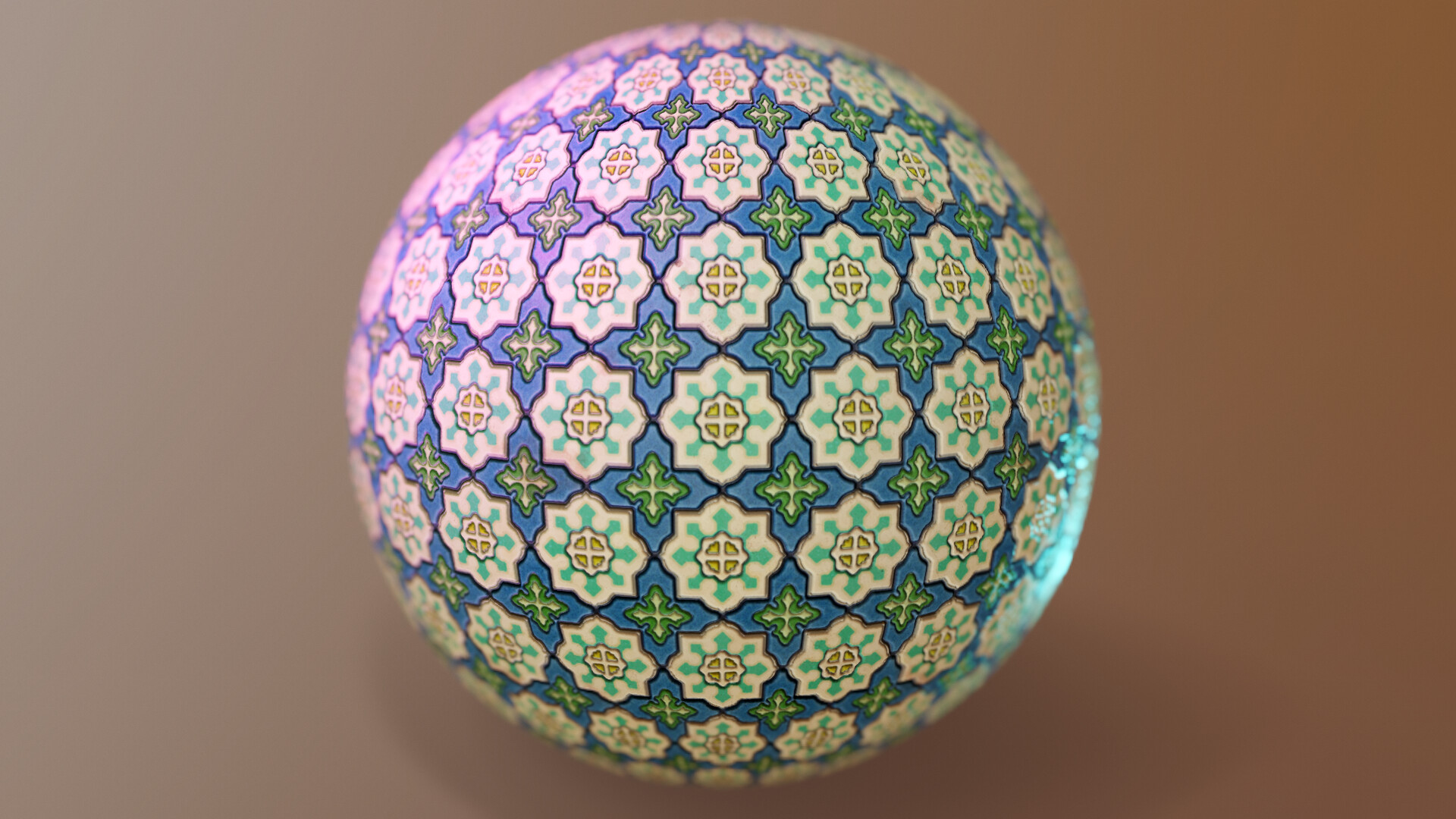 ArtStation - Retro tile material