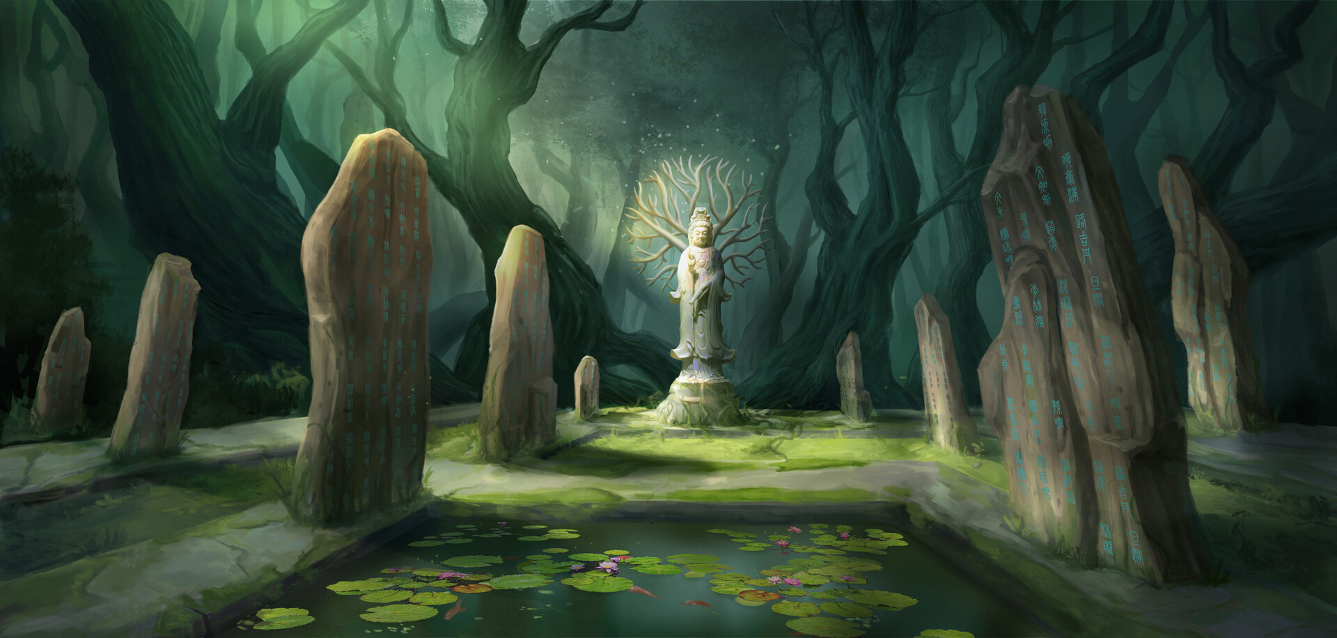 ArtStation - Memorial Garden