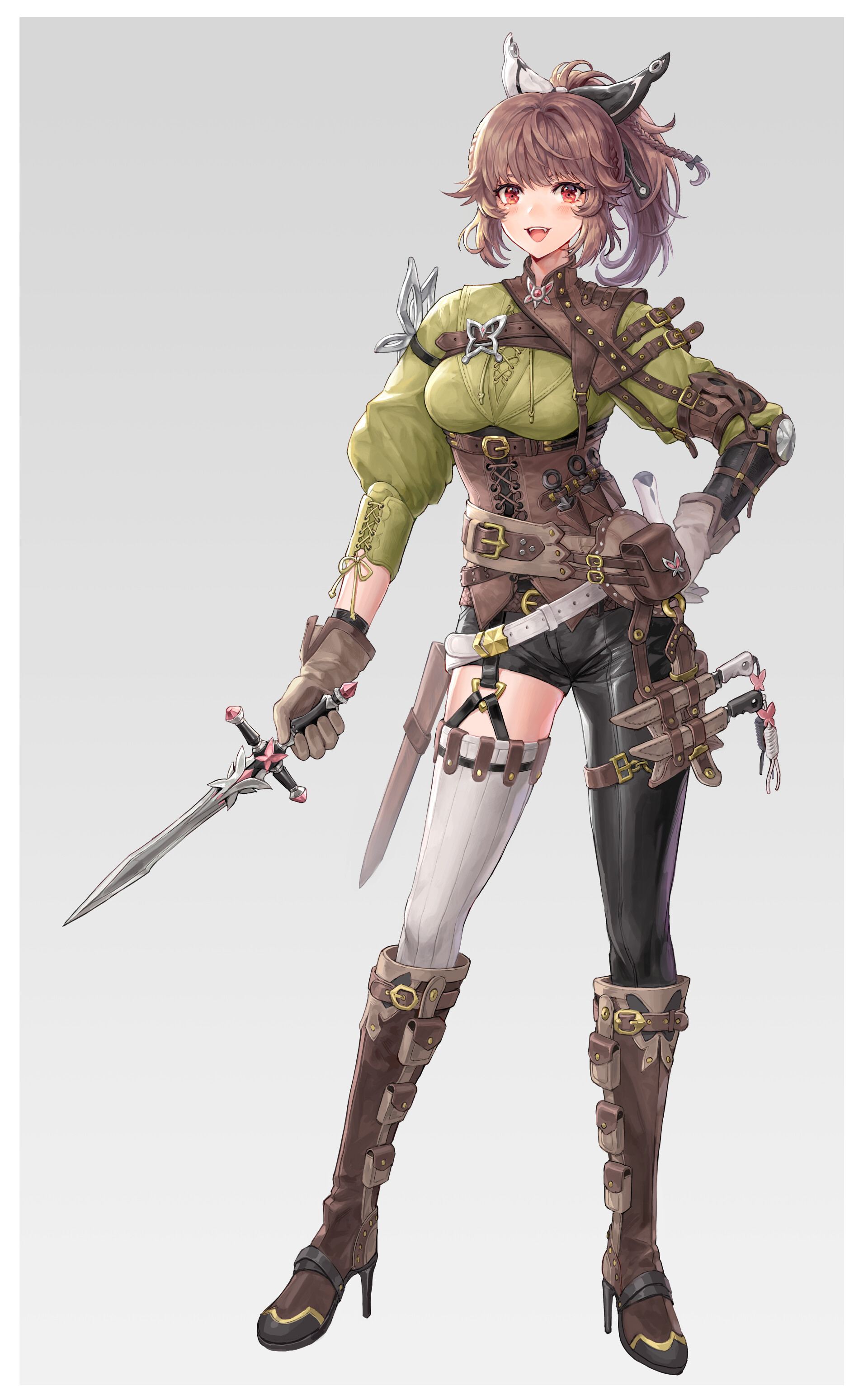 ArtStation - thief girl