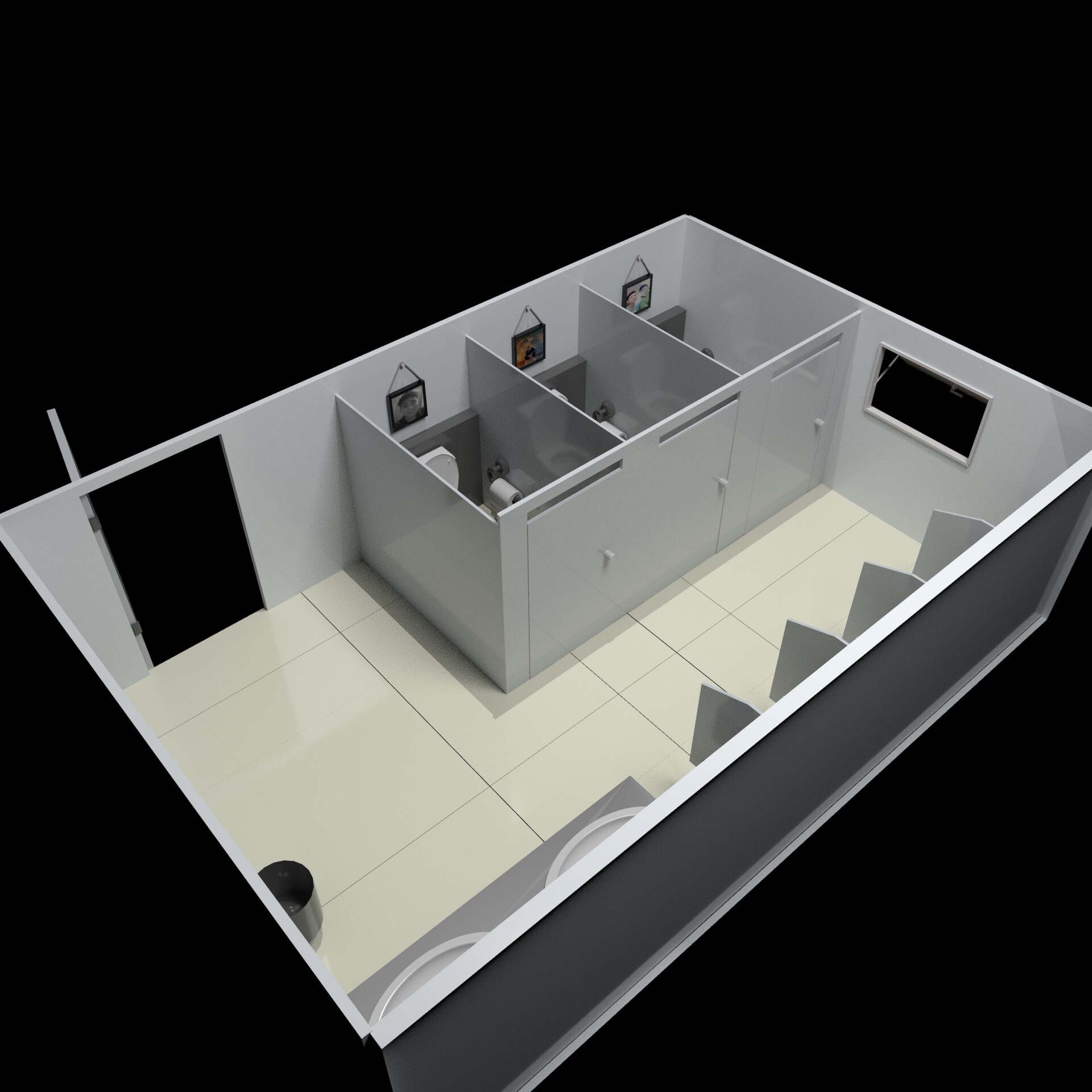 ArtStation - wc low poly