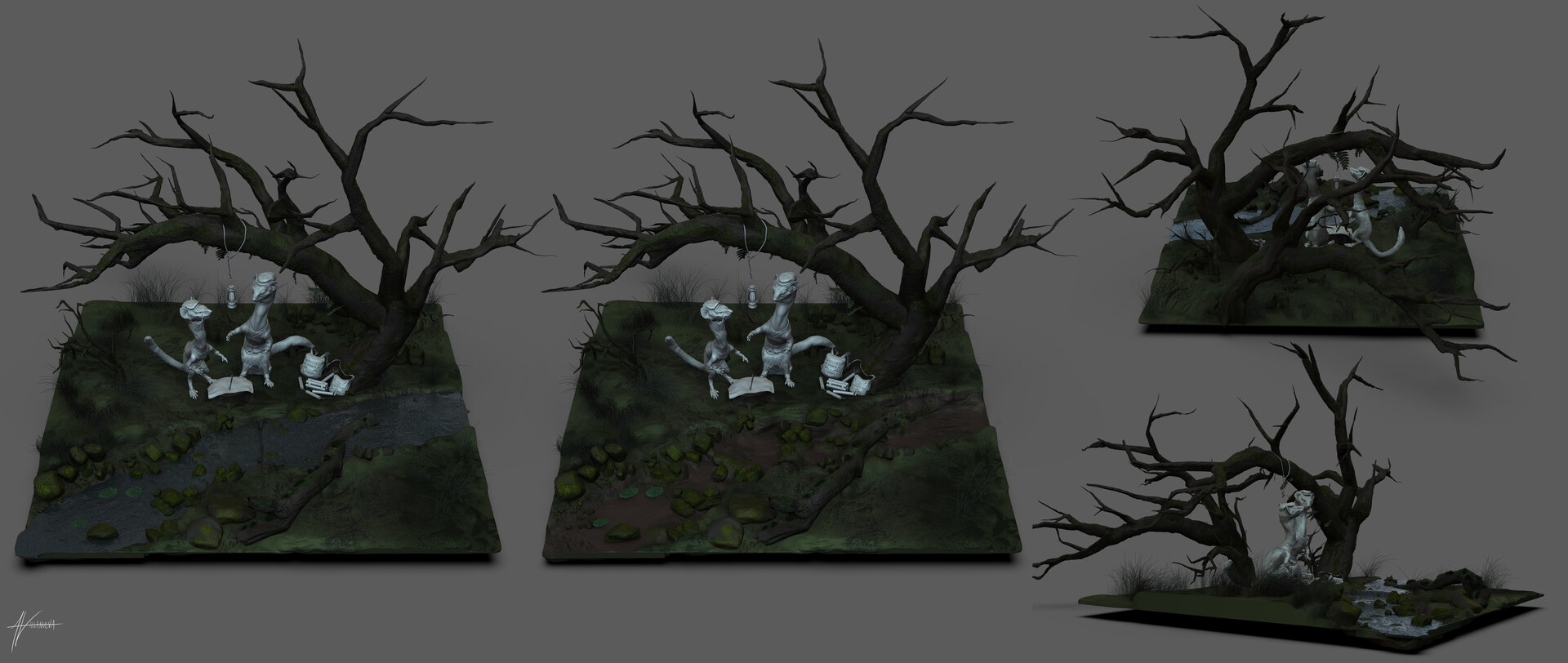 Alan Villanueva - Weasels of the Wild Wood: Environment/Set Design 3D ...