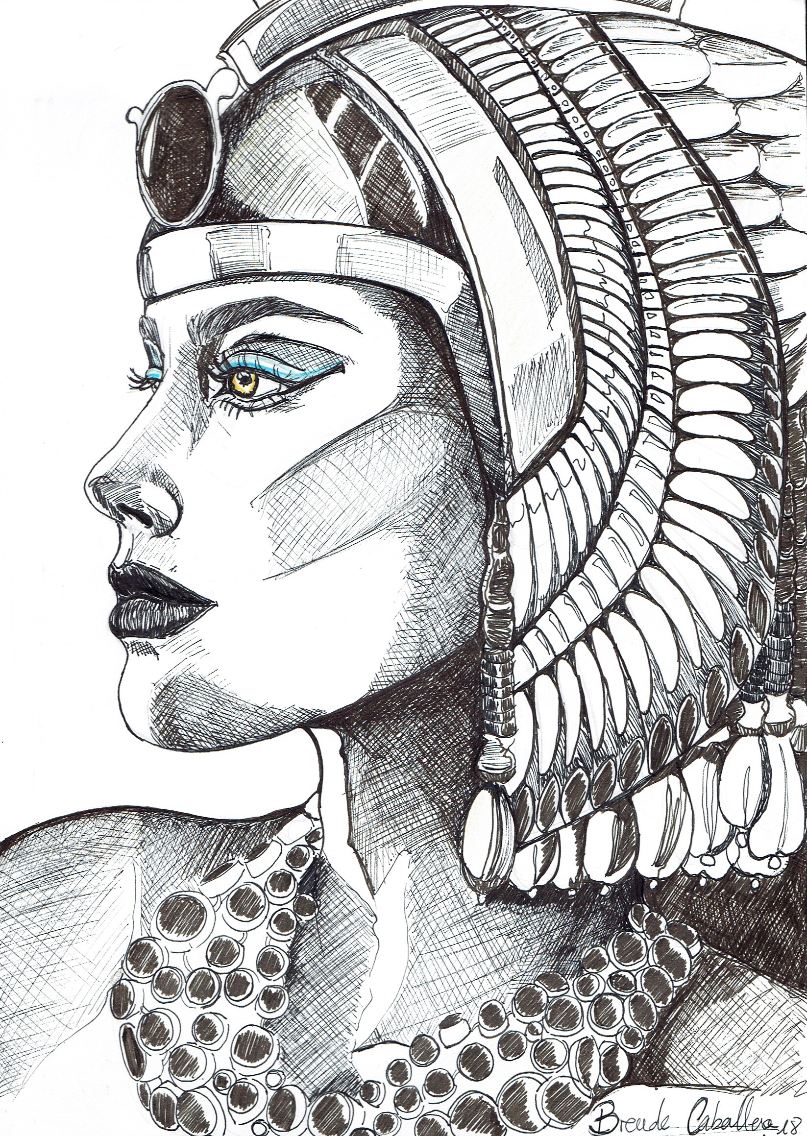 ArtStation - Inktober Goddess