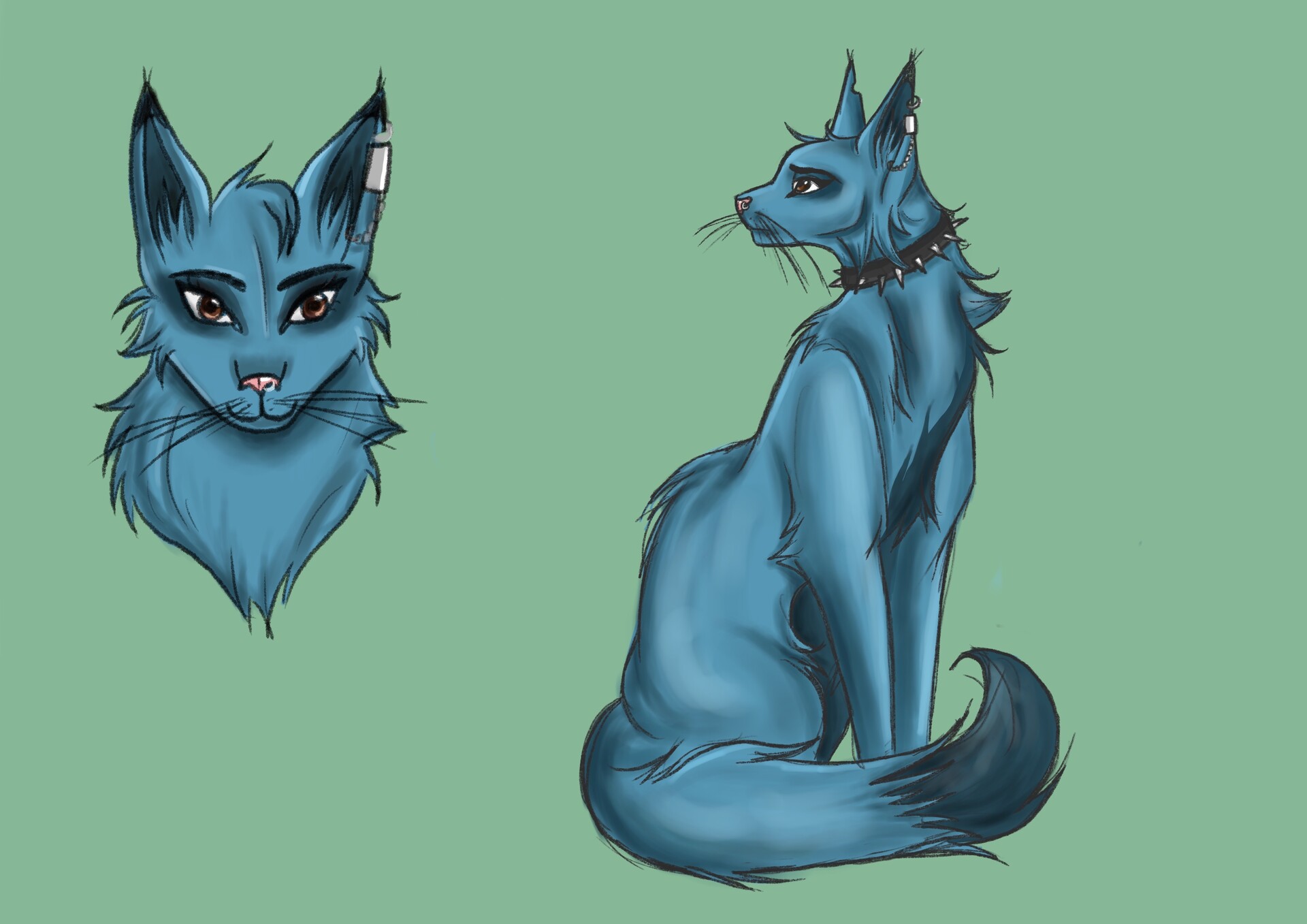 ArtStation - Fursona design