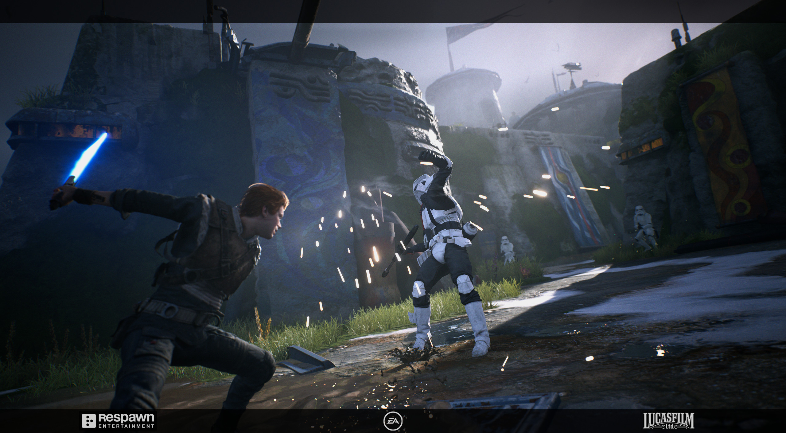 Nora Shramek - Zeffo Lighting: Landing Pad, Village, Cliff Paths ...