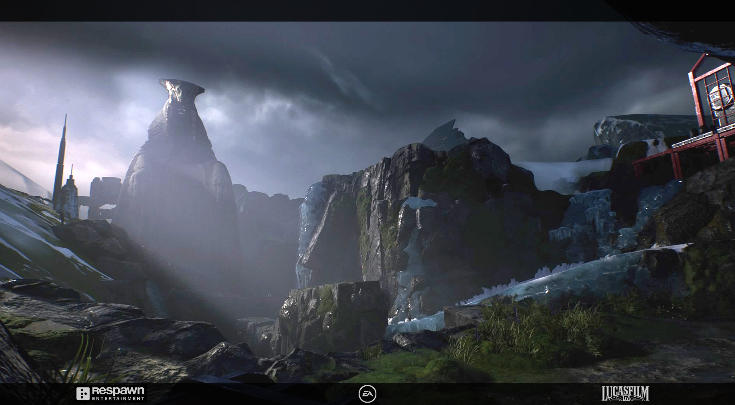 Nora Shramek - Zeffo Lighting: Landing Pad, Village, Cliff Paths ...