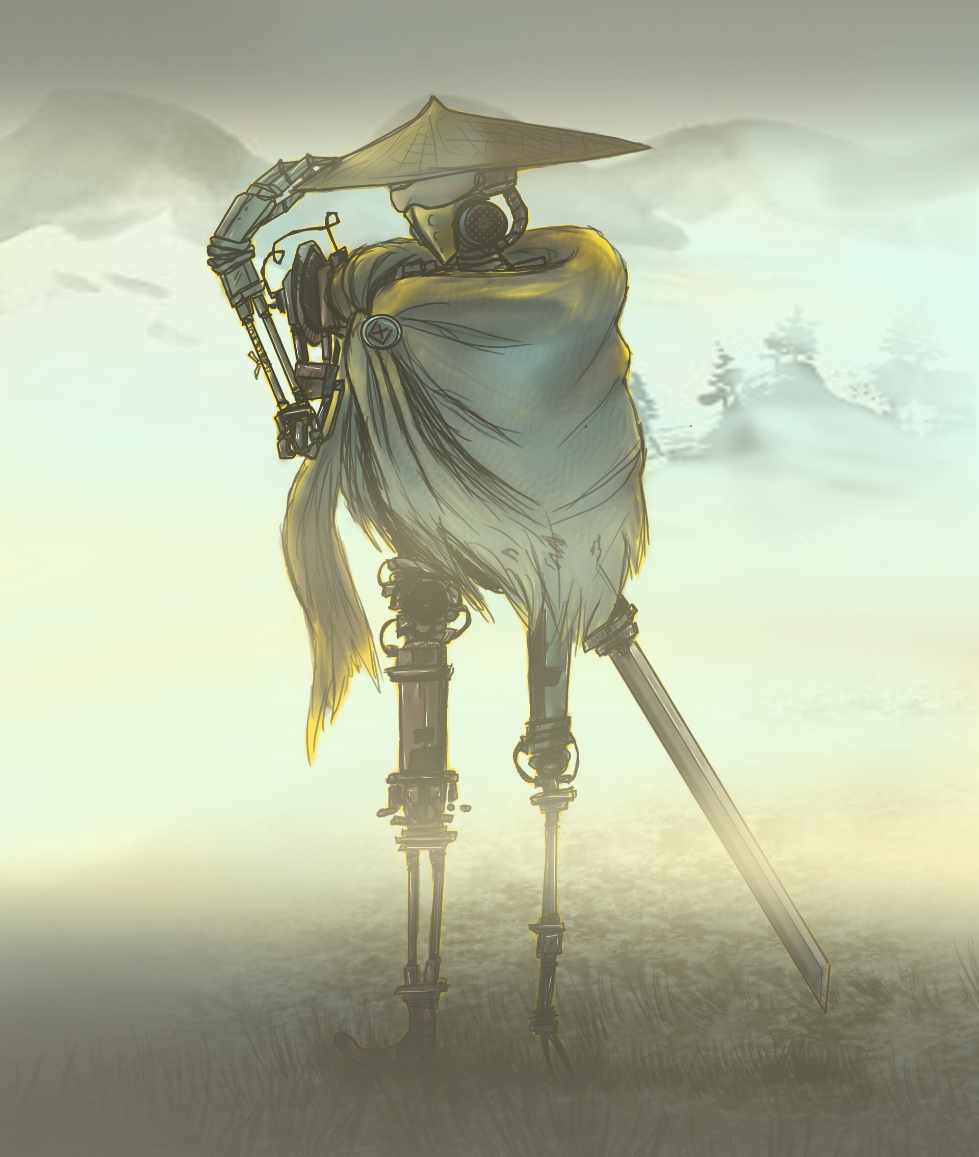 ArtStation - The Mechanical Ronin