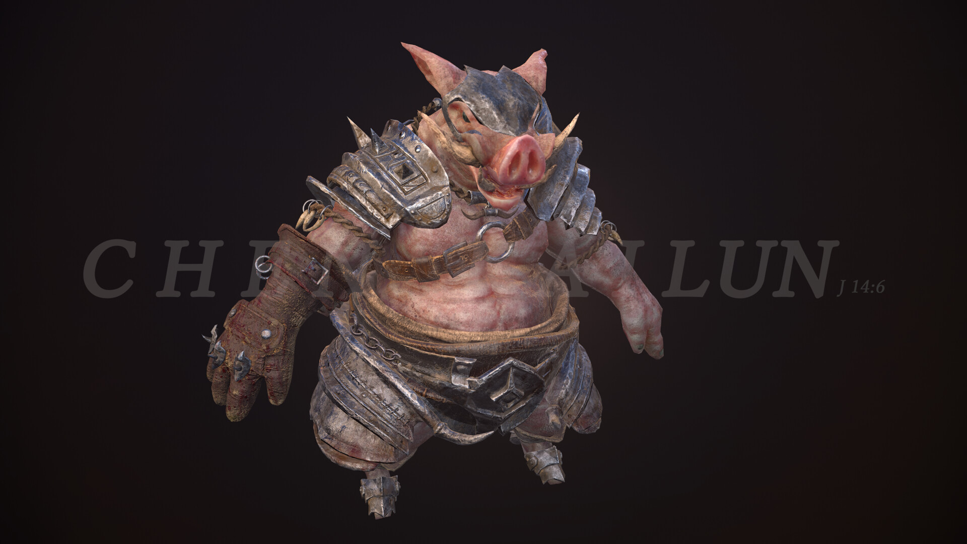 ArtStation - Boar warrior