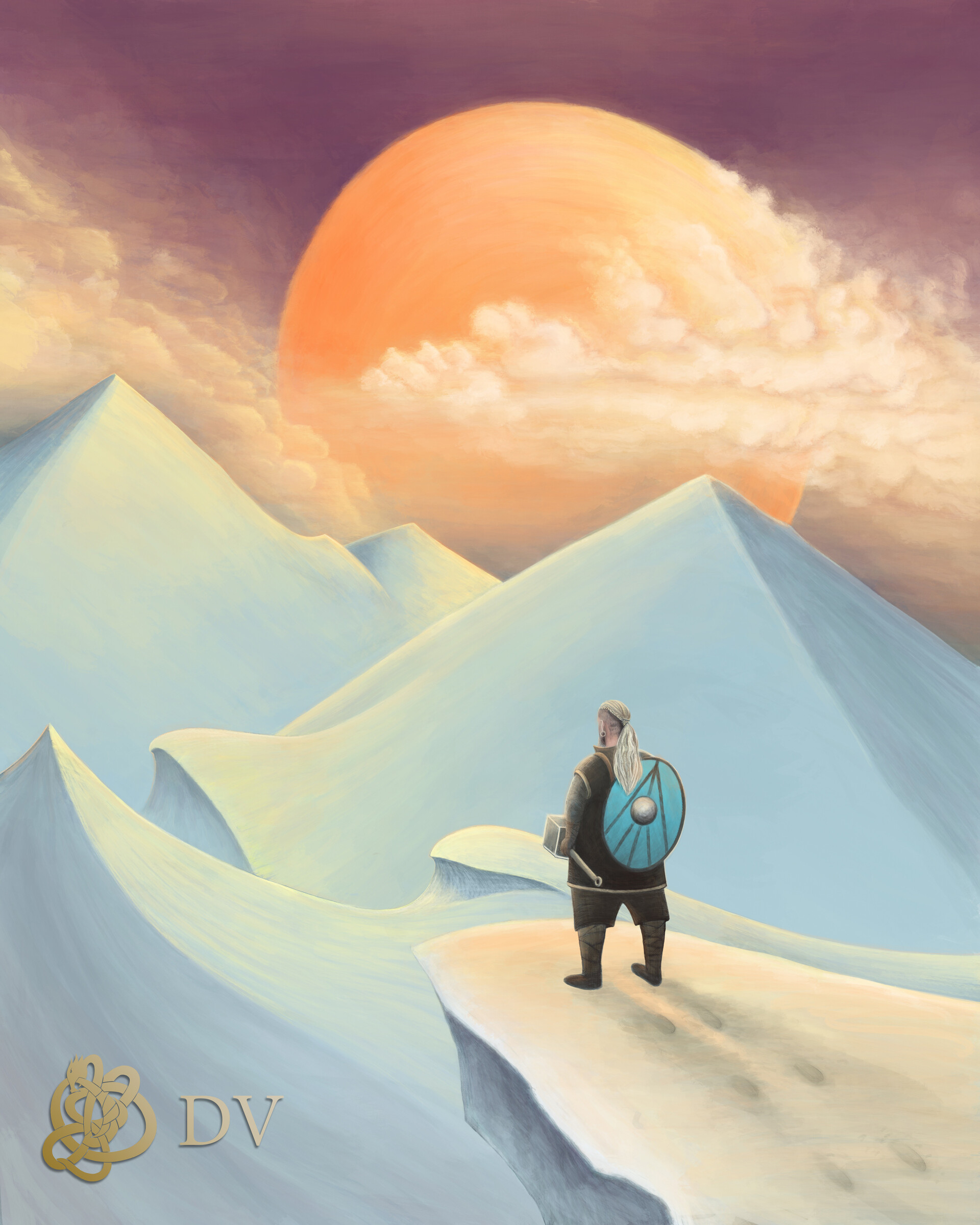 ArtStation - Thor going to Jotunheim