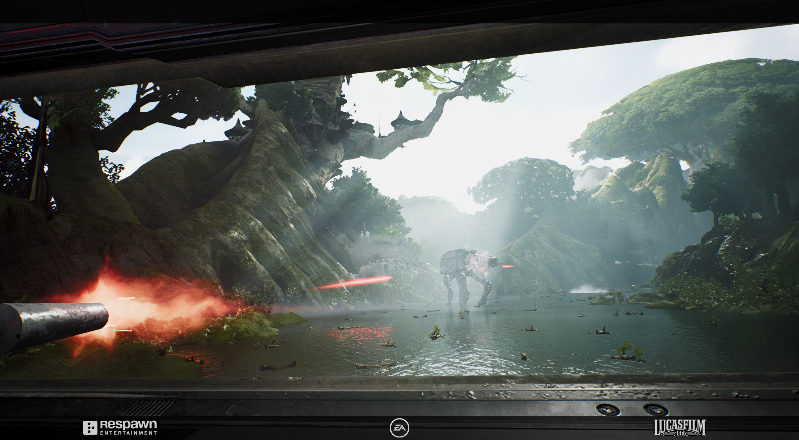 Nora Shramek - Kashyyyk Lighting: ATAT, River, Landing Pad