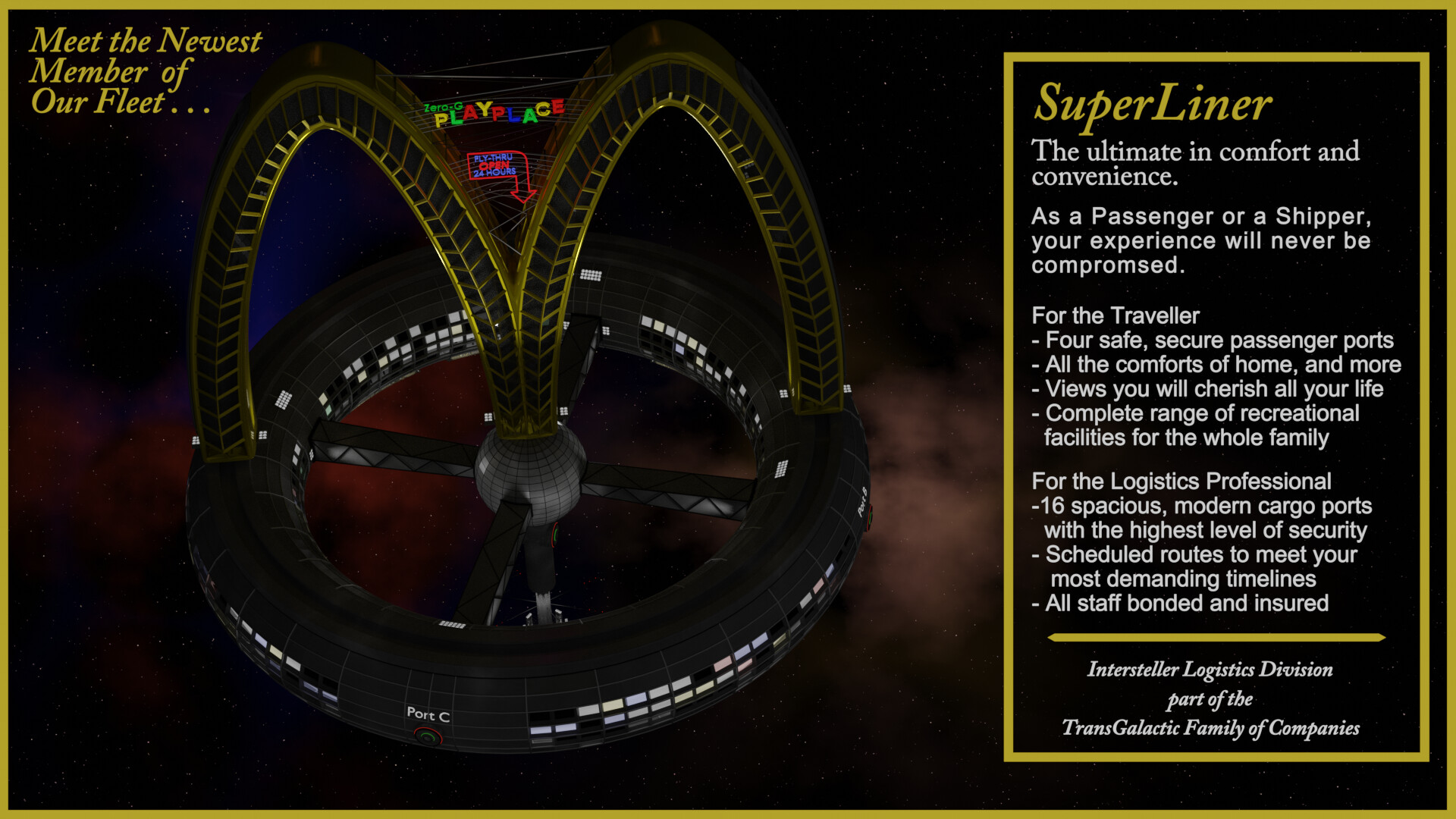 ArtStation - SuperLiner Space Transport