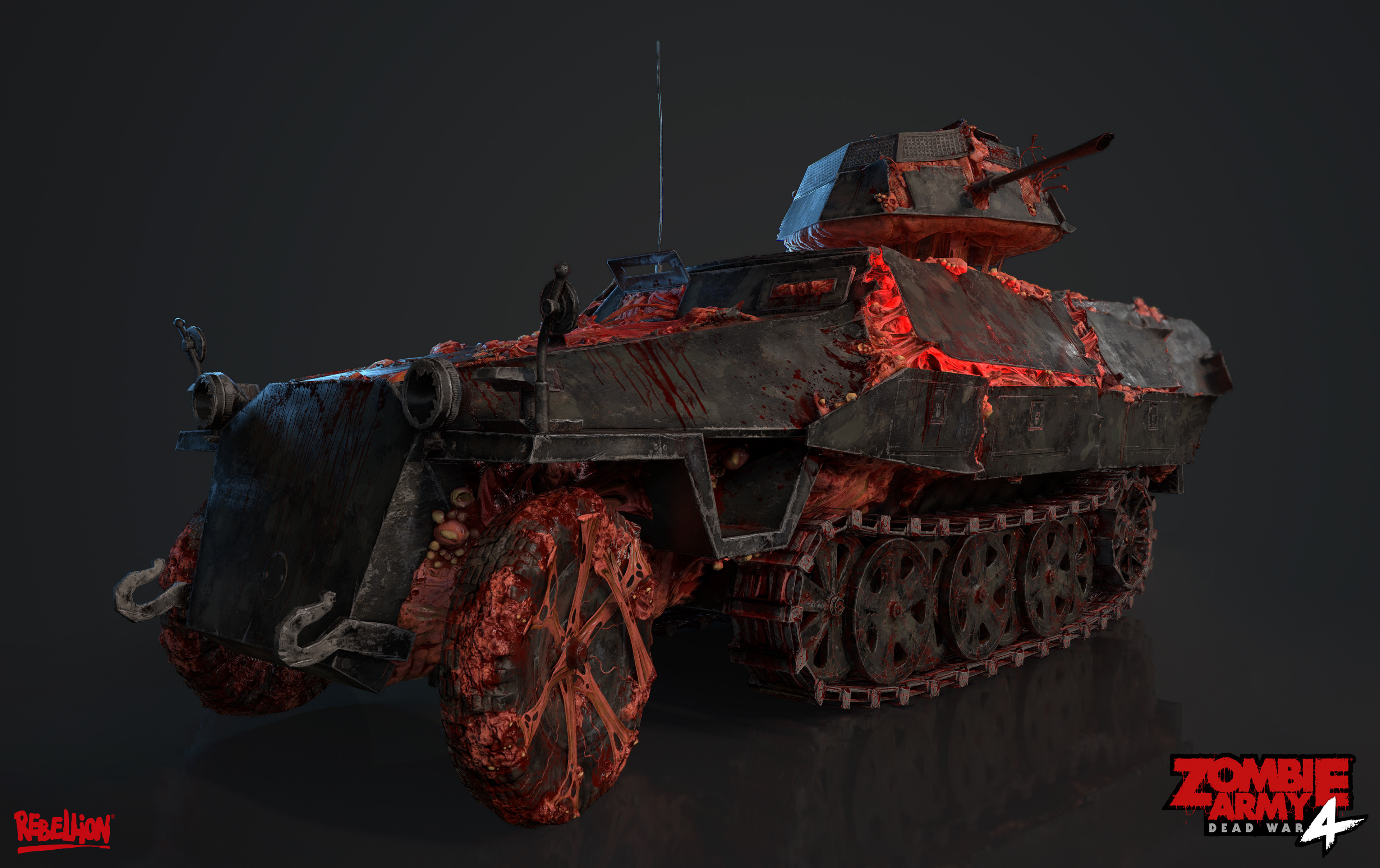 Craig Richards - Zombie Half-track - Zombie Army 4 Dead War