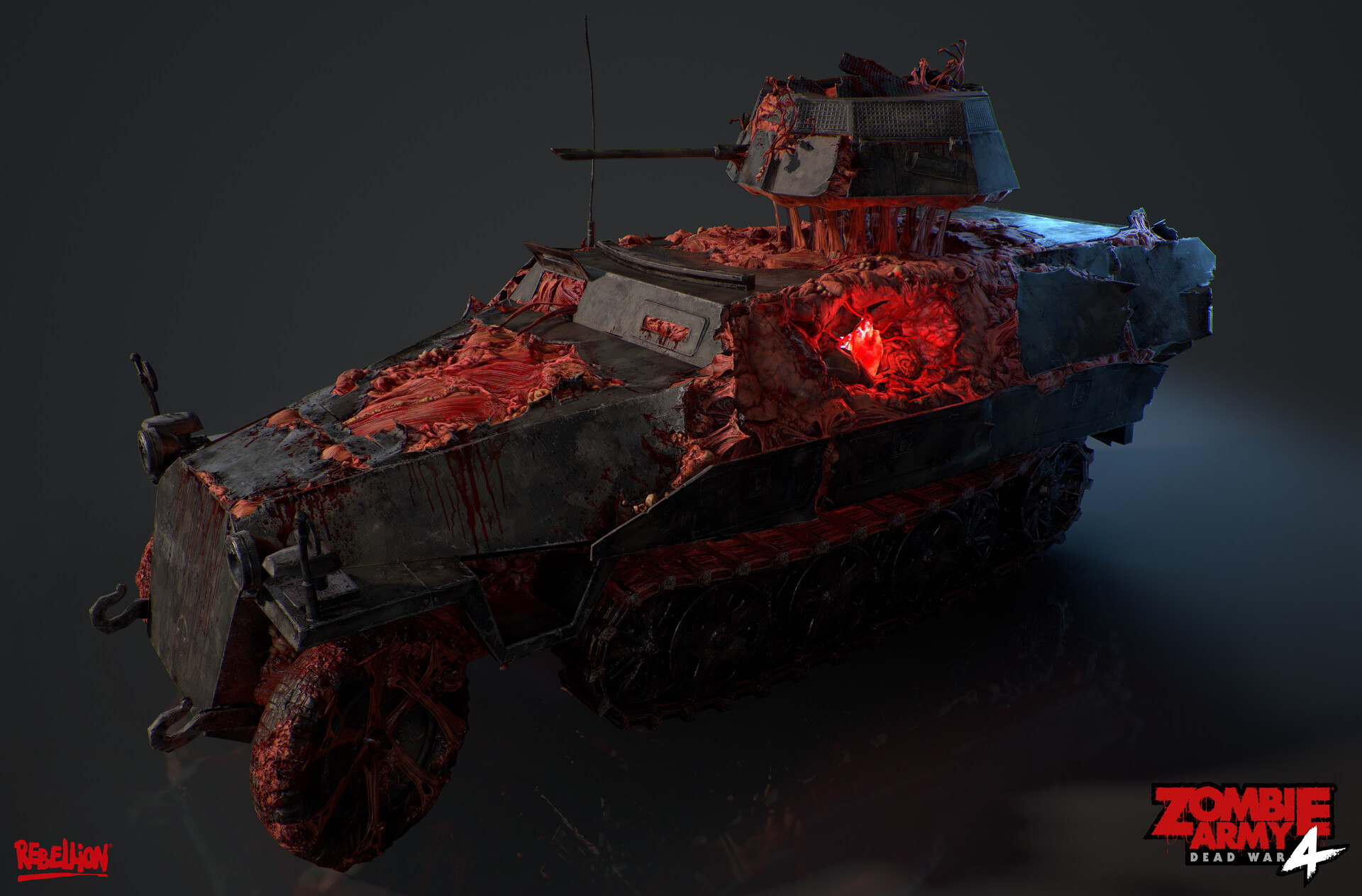 Craig Richards - Zombie Half-track - Zombie Army 4 Dead War