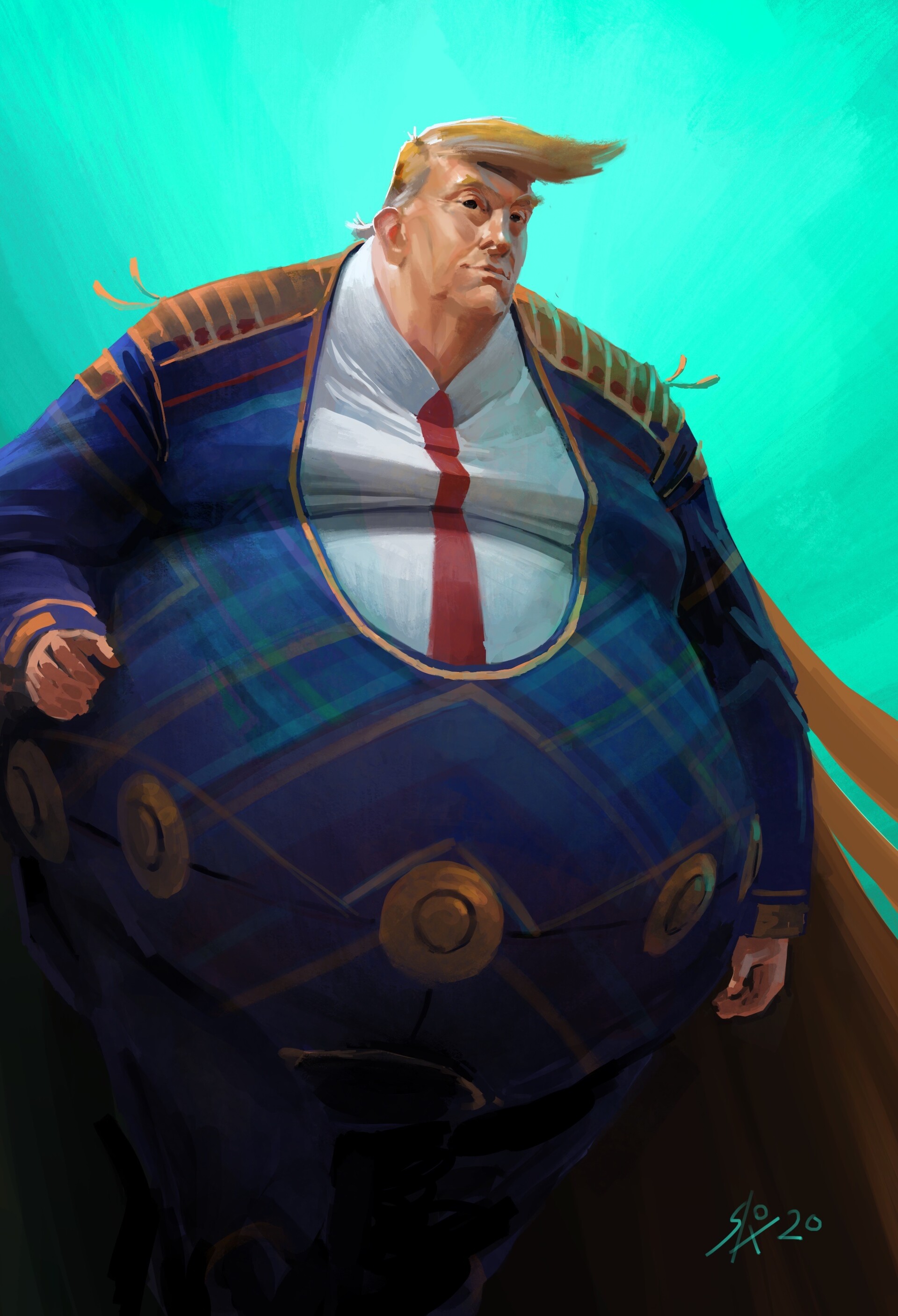 ArtStation - Baron Donald Harkonnen