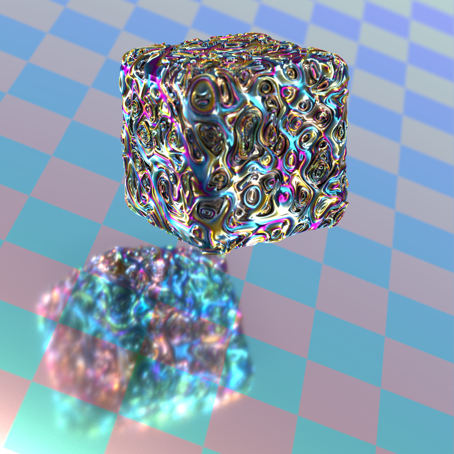 ArtStation - Rainbow cube