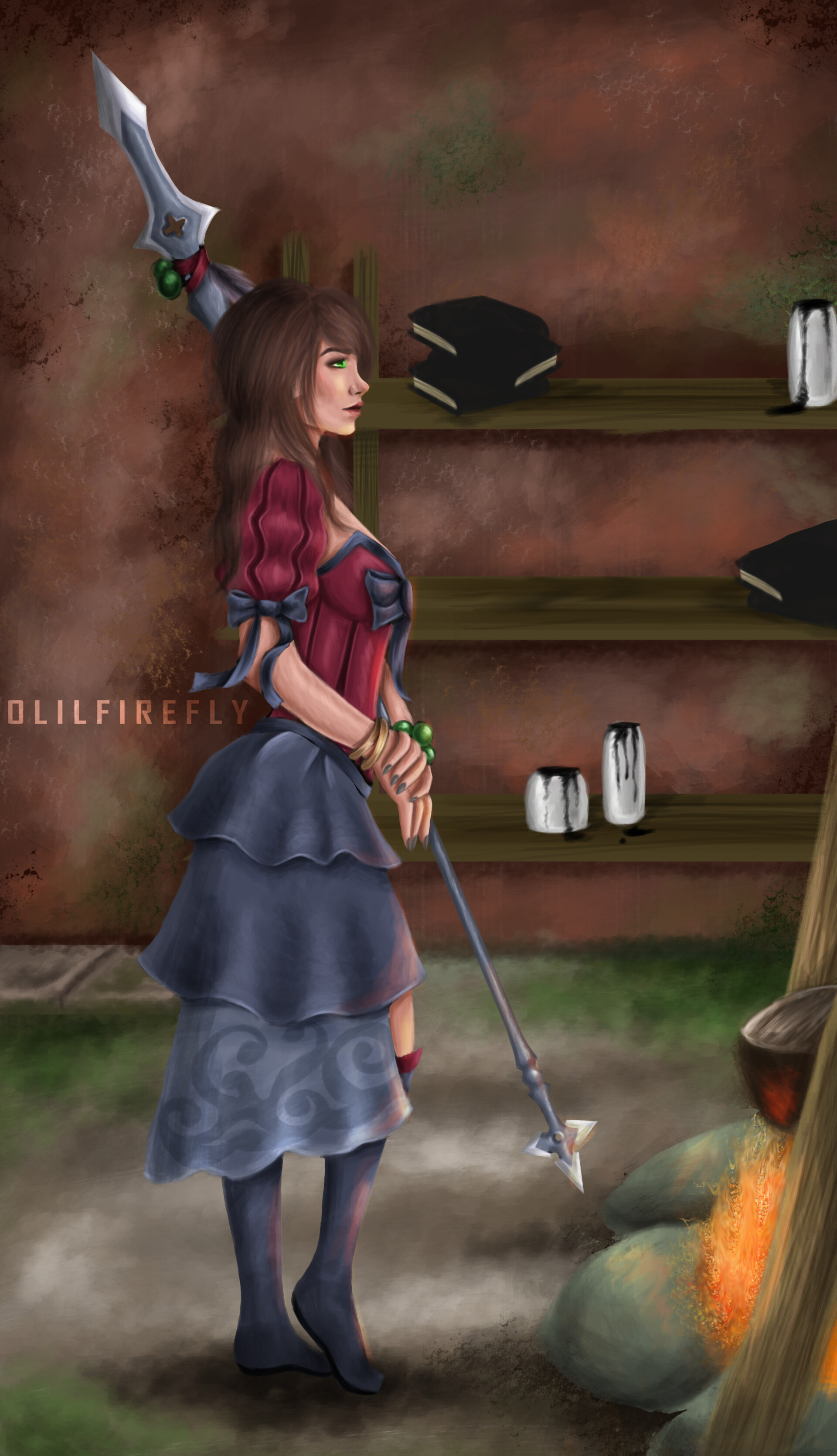 Hollie Liz - Runescape Fanart Collection 01