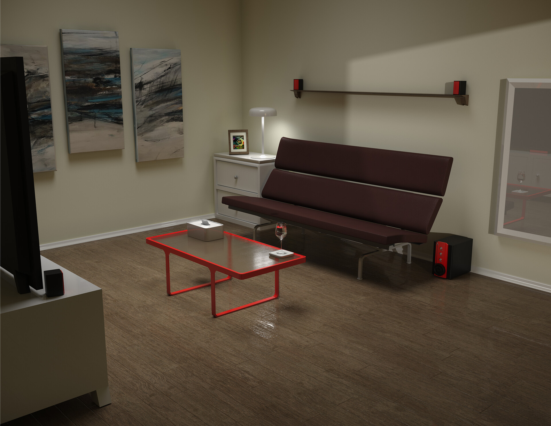 ArtStation - Chair Vignette