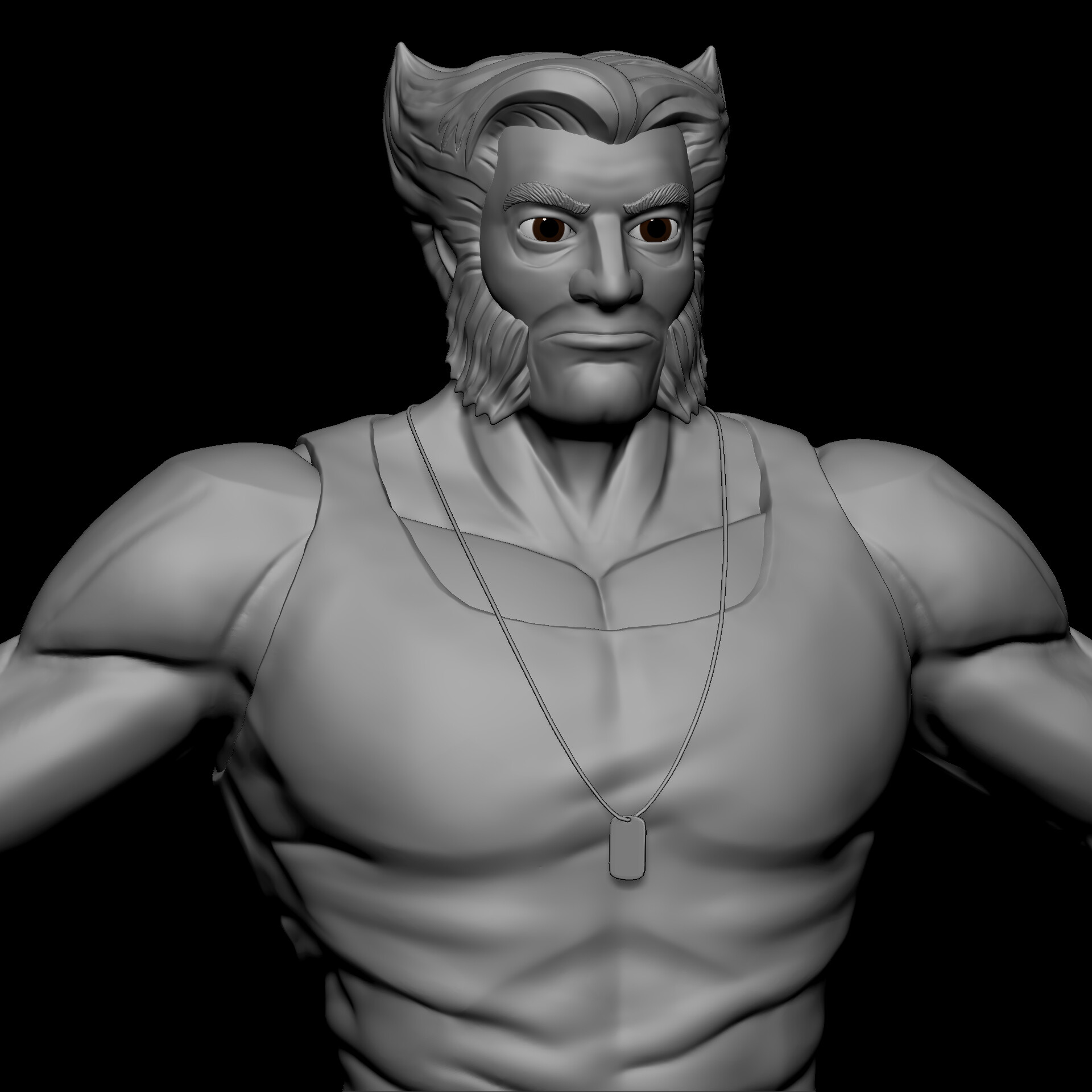 ArtStation - Wolverine 3D Model